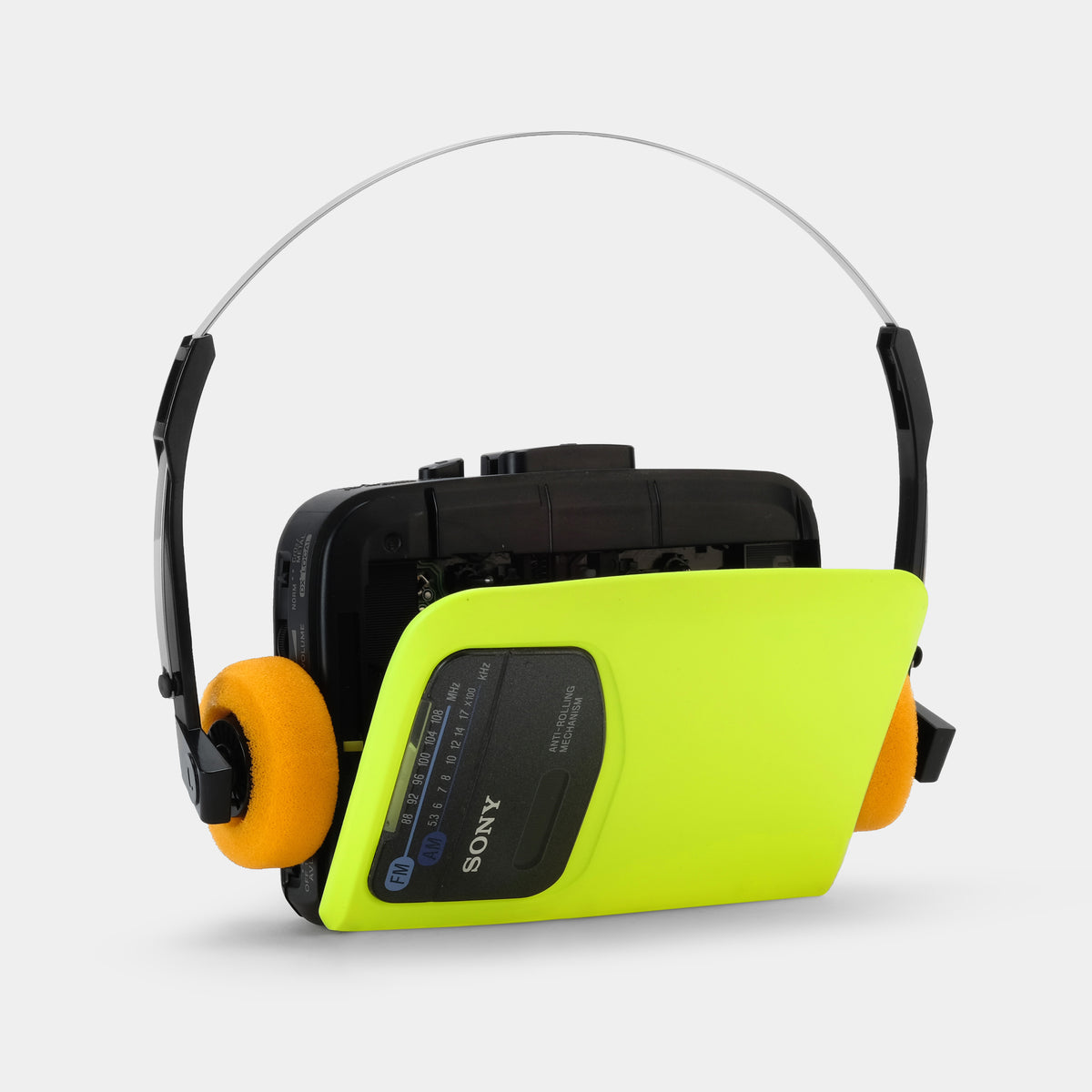 Sony Walkman WM-FX101 AM/FM Neon Yellow Portable Cassette Player