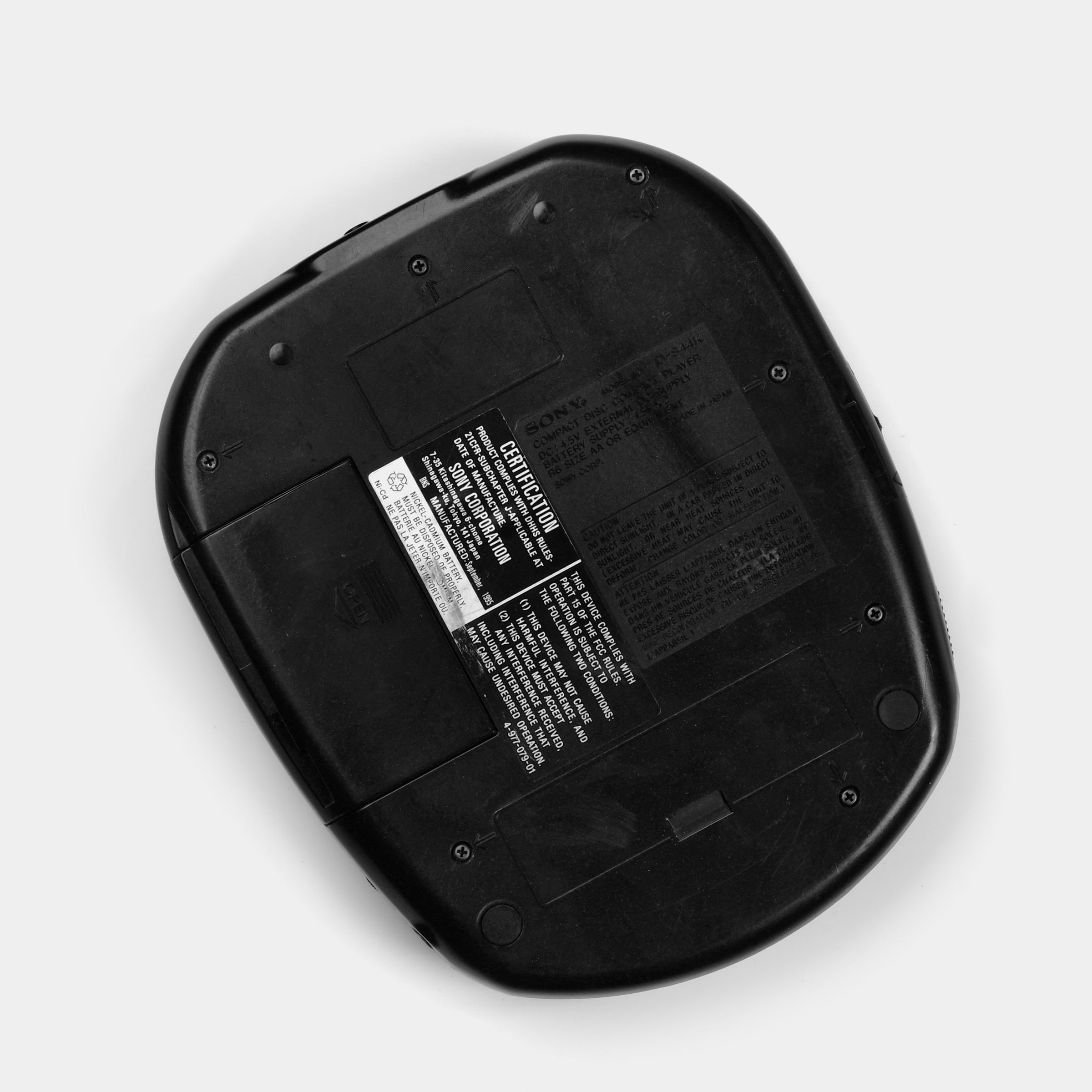 Sony D-844K Car Discman Portable CD Player