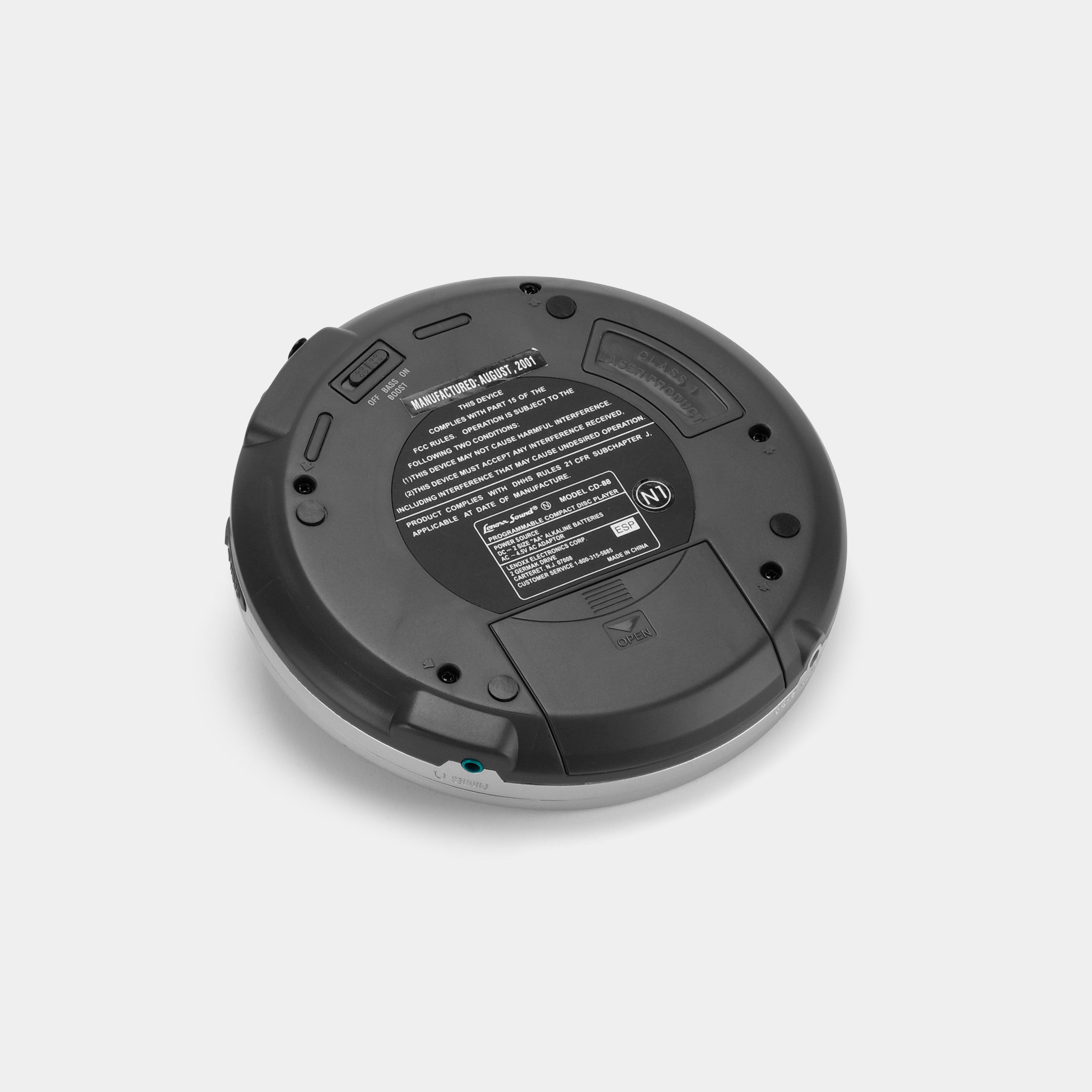 Lenoxx Sound CD-88 Portable CD Player