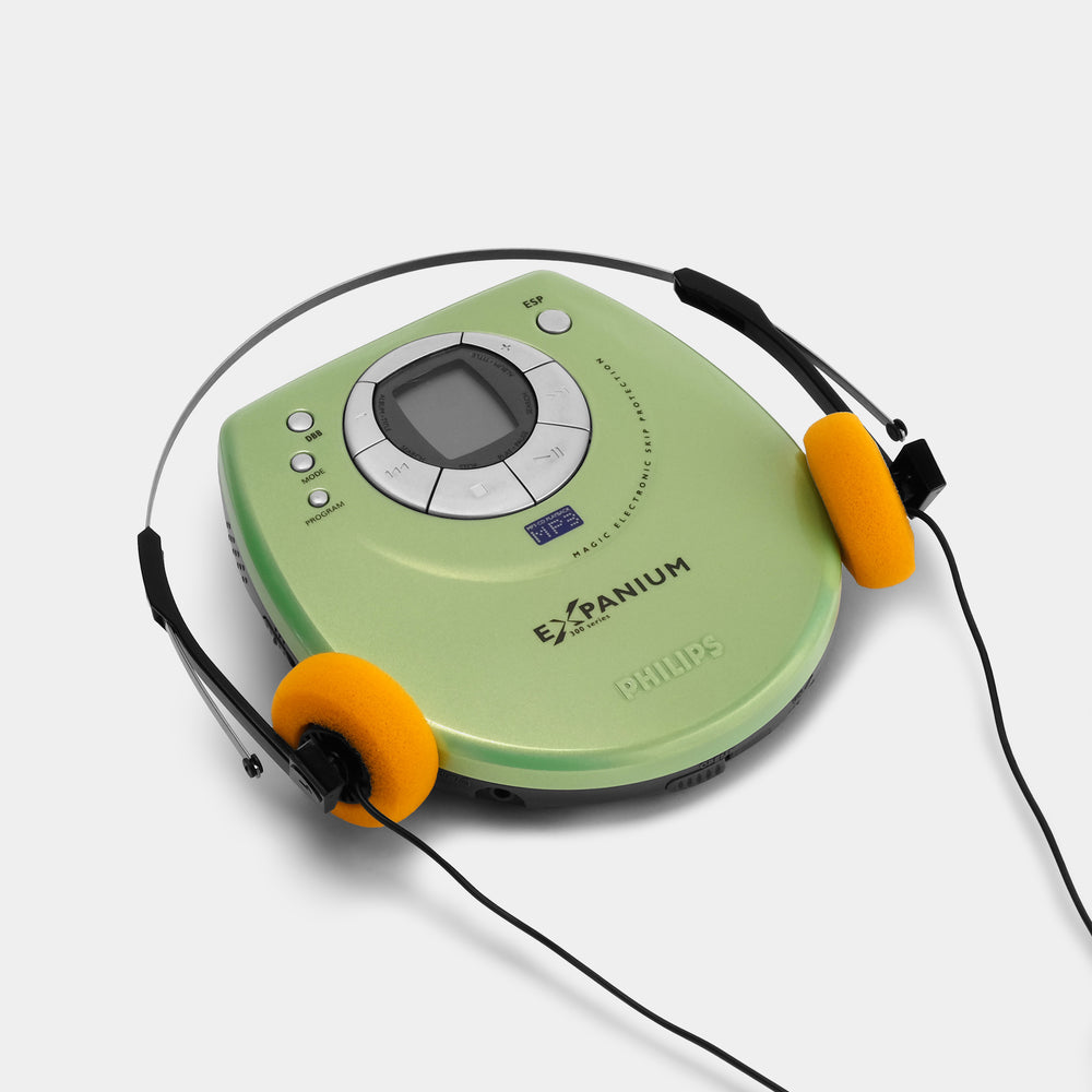 Philips Expanium EXP212/17 Green Portable CD Player