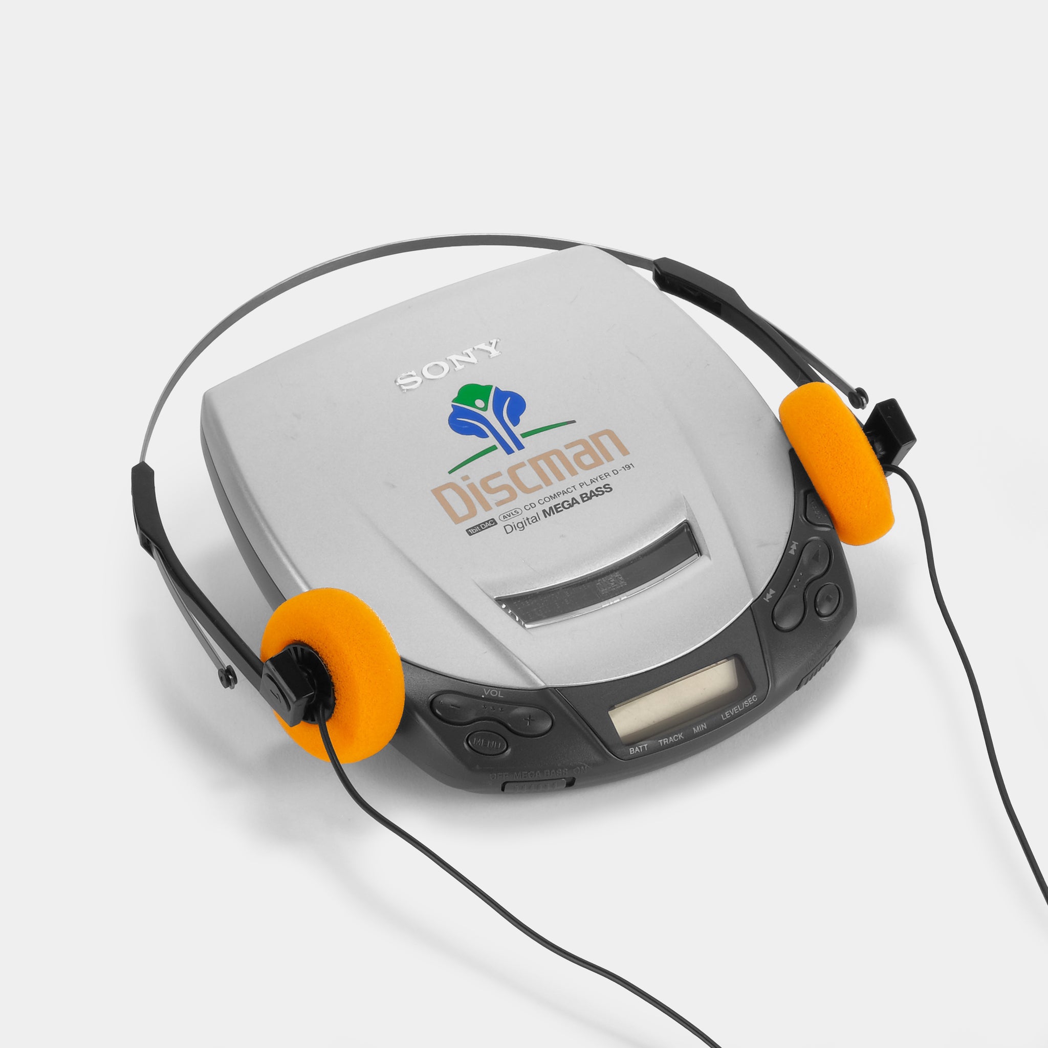 Sony Discman D-191 Portable CD Player