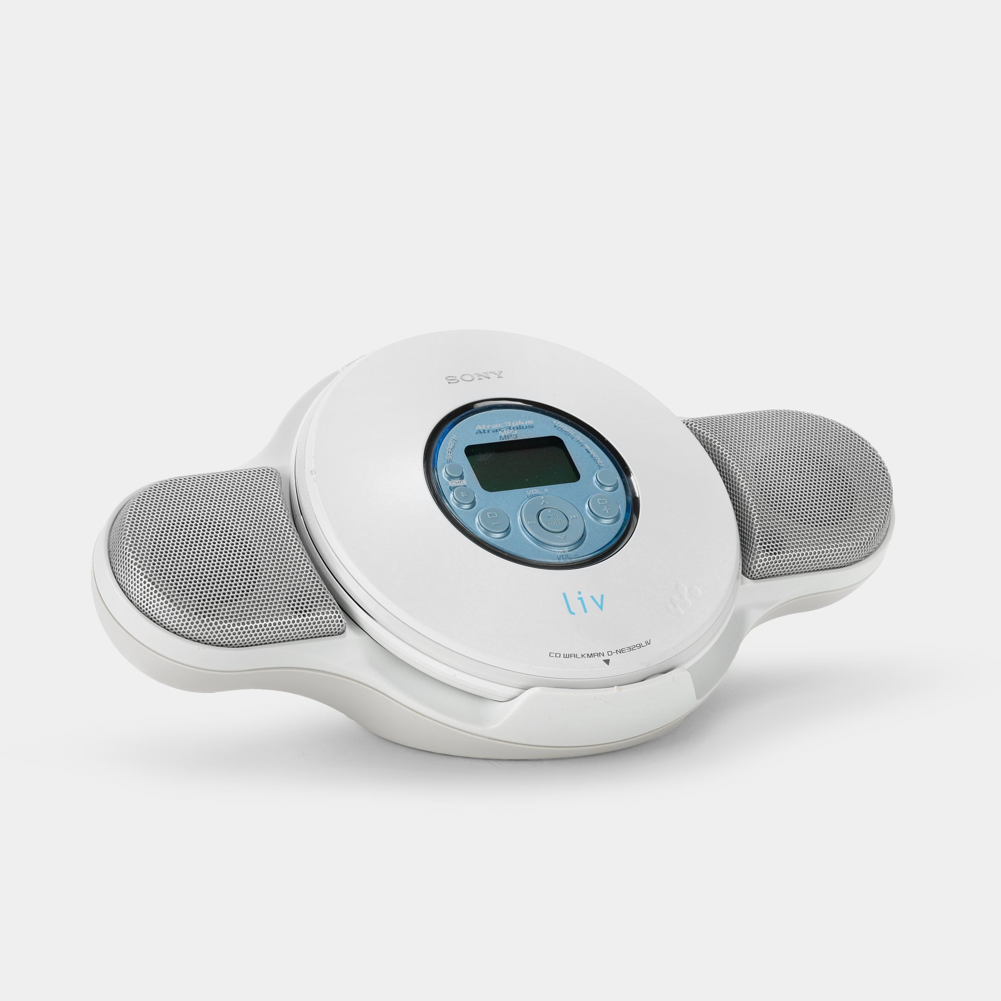 Sony Liv D-NE329LIV CD Player With Speaker Stand