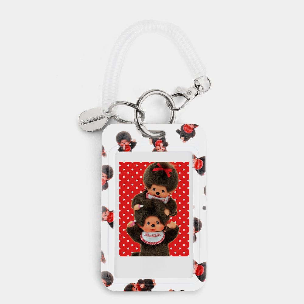 Monchhichi Instax Mini Photo Holder Keychain