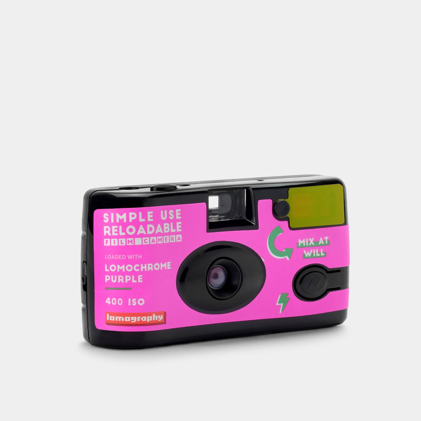 Lomochrome Purple Simple Use 35mm Point and Shoot Film Camera