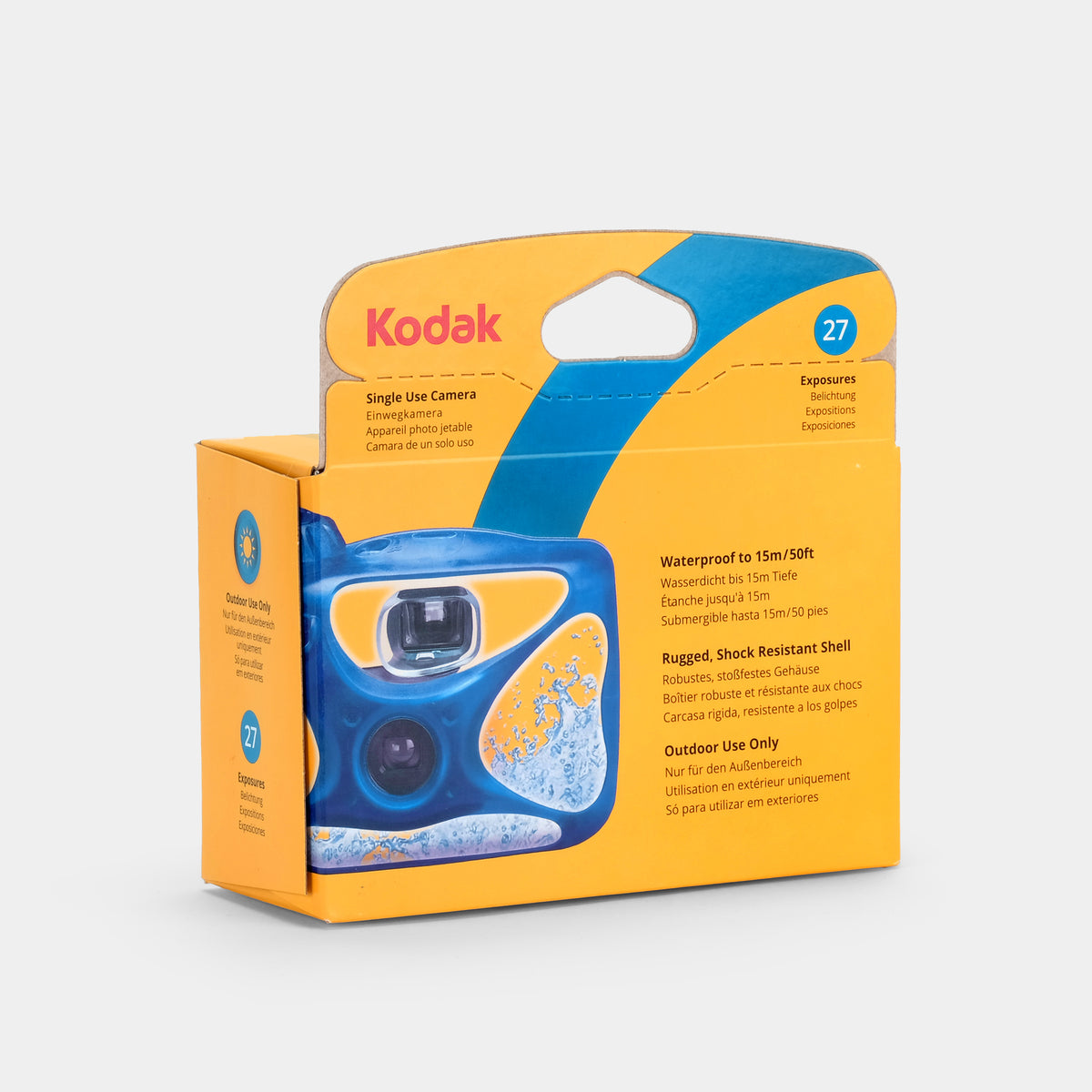Kodak Underwater Disposable 35mm Film Camera (27 Exposures)