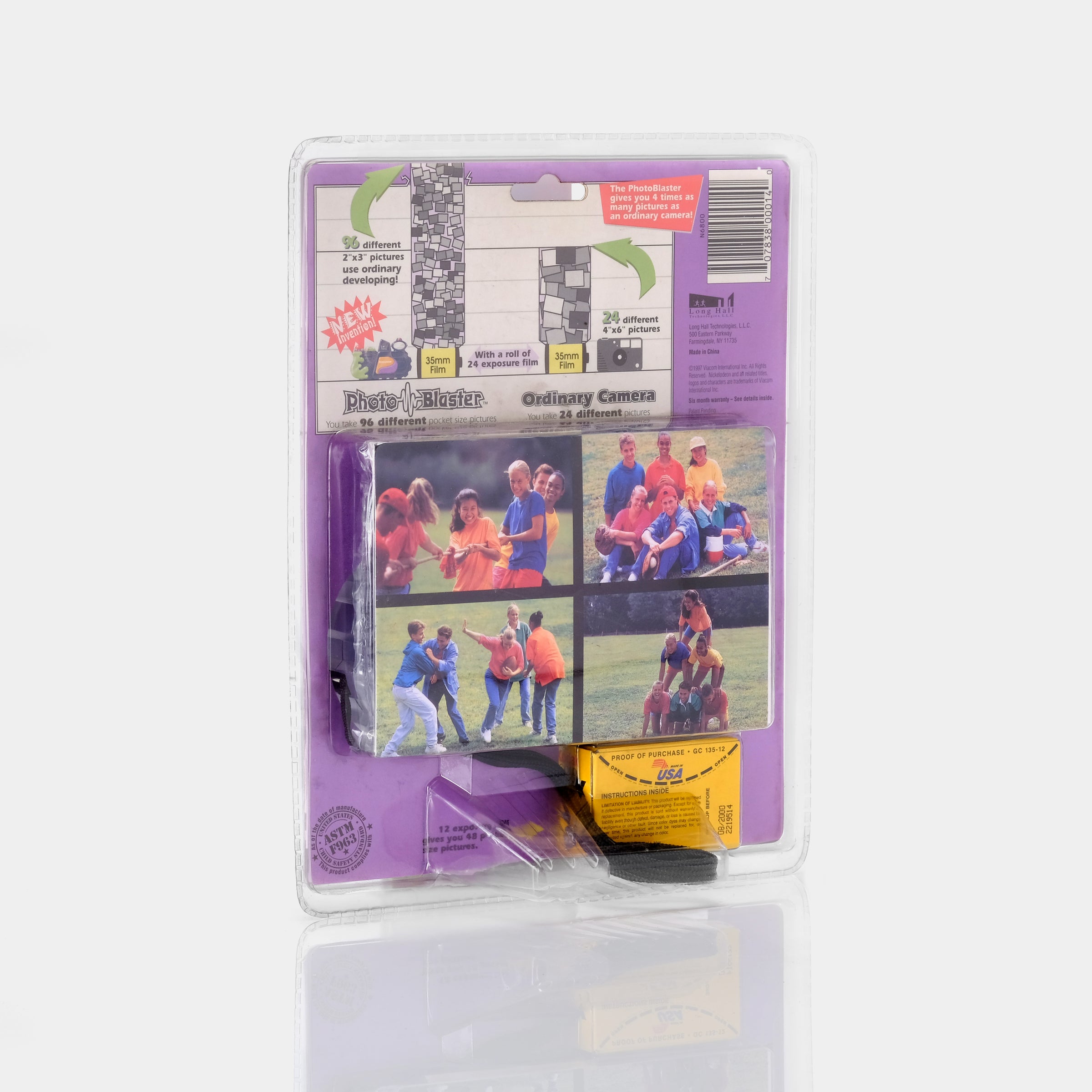 Nickelodeon Photo Blaster N6800 35mm Point and Shoot Film Camera (New