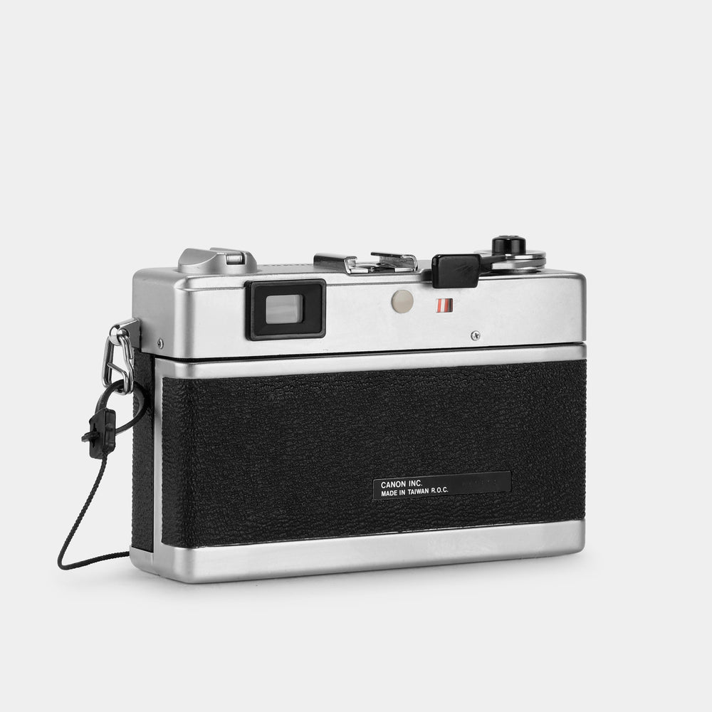 Canon Canonet 28 35mm Rangefinder Film Camera with Canolite D Flash
