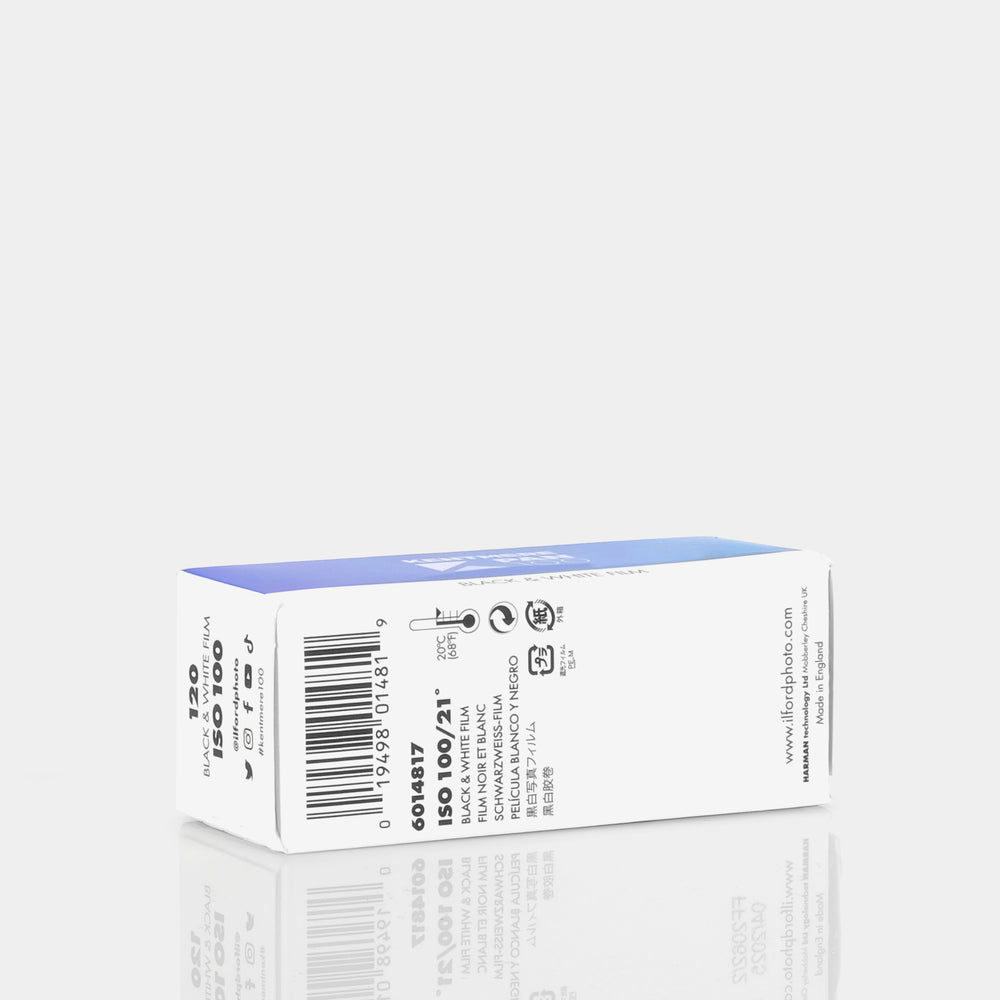 Kentmere 100 Black and White 120 Film