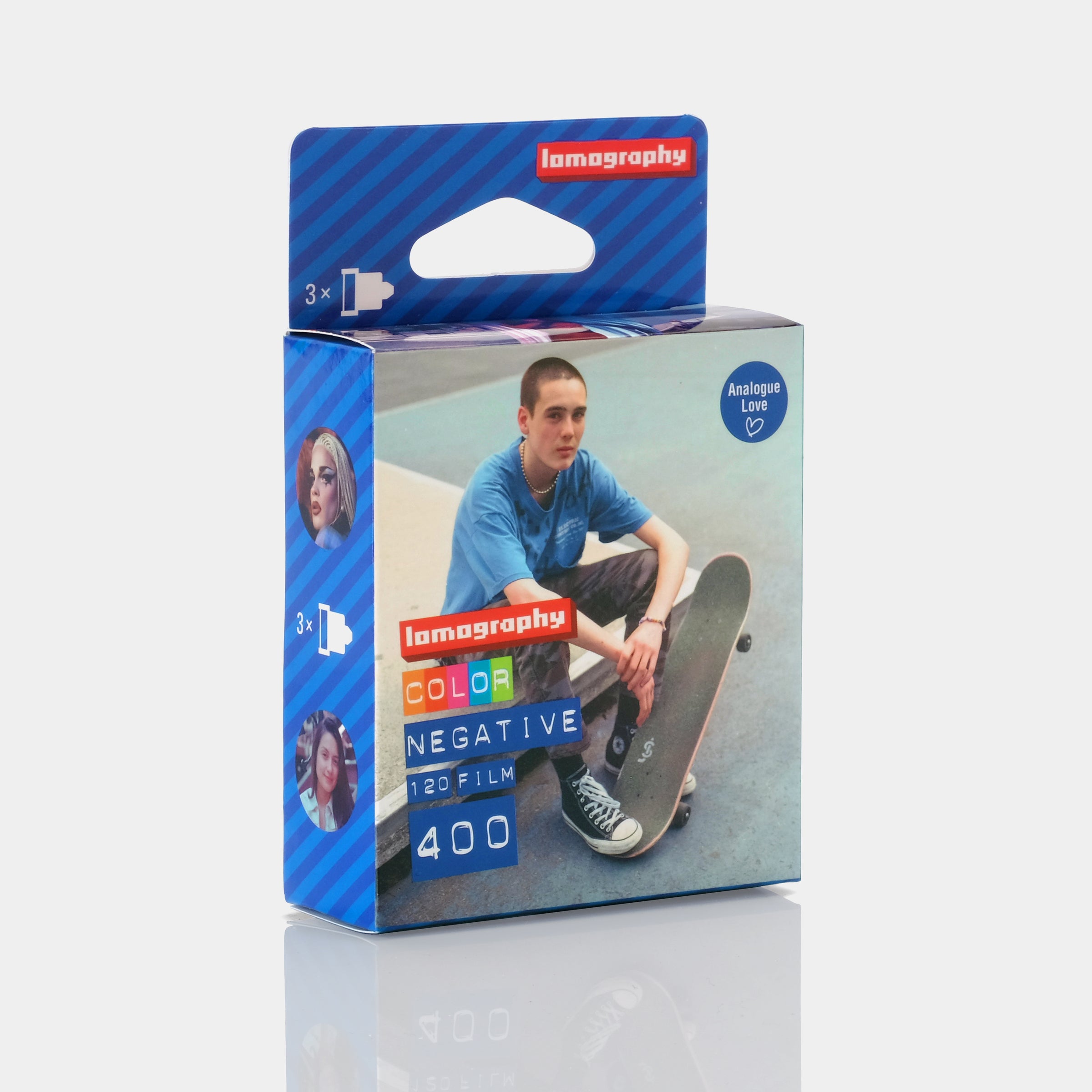 Lomography Color Negative 400 ISO 120 Film - 3 Pack