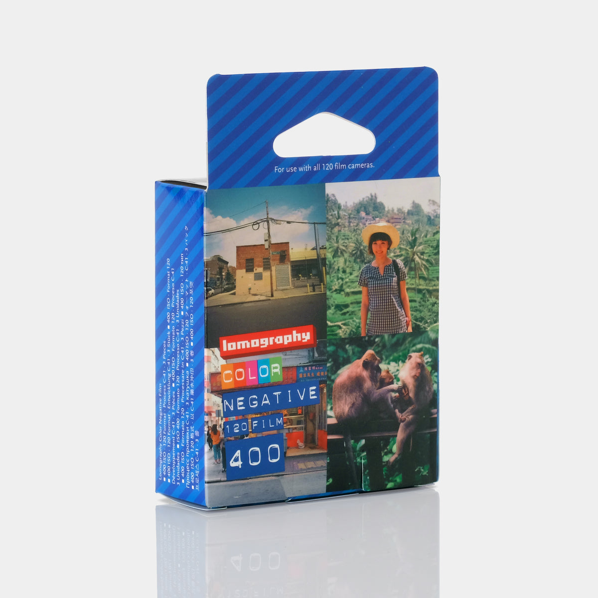 Lomography Color Negative 400 ISO 120 Film - 3 Pack