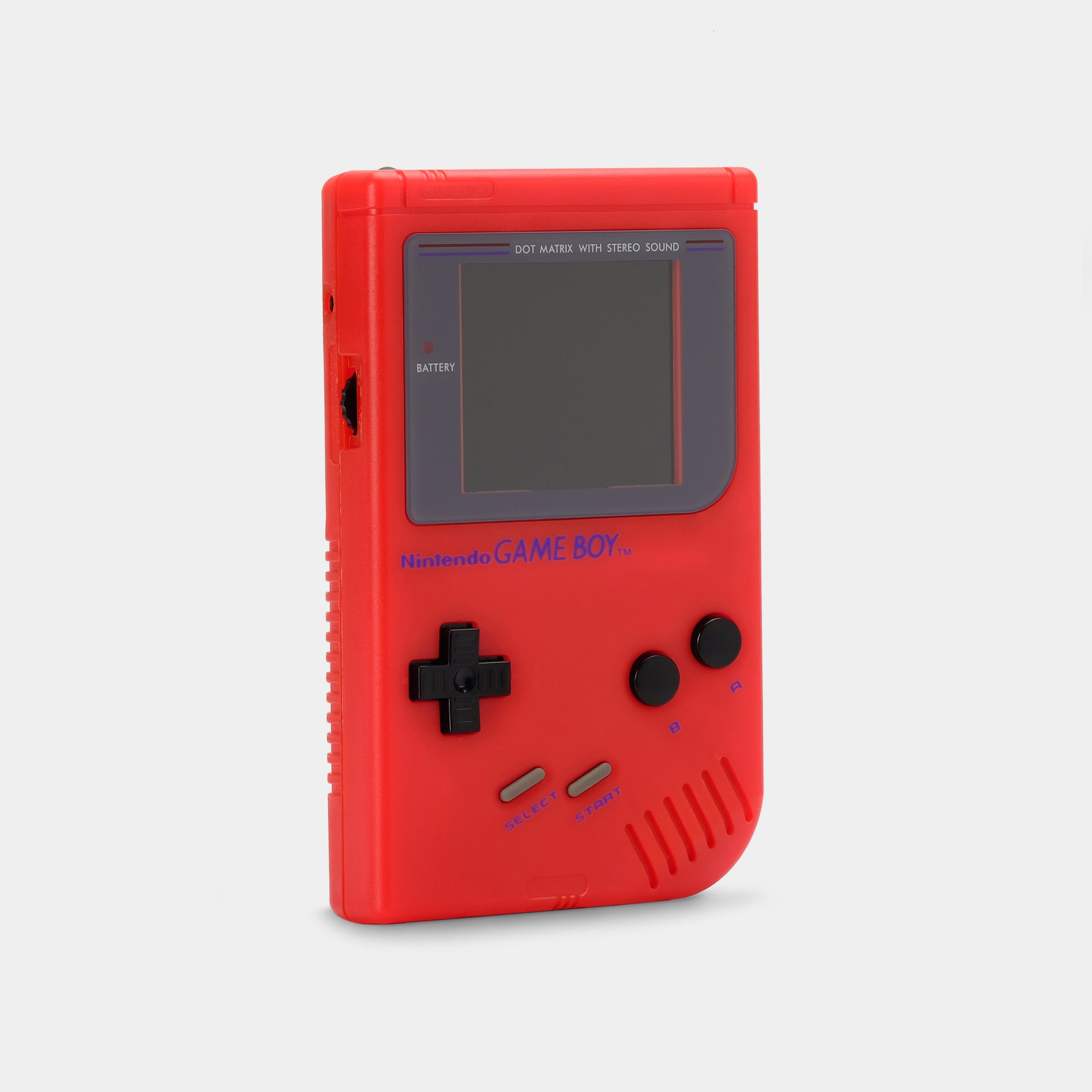 Nintendo Game Boy Red Game Console With Multicolor Backlight