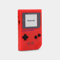 Nintendo Game Boy Red Game Console With Multicolor Backlight