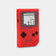 Nintendo Game Boy Red Game Console With Multicolor Backlight