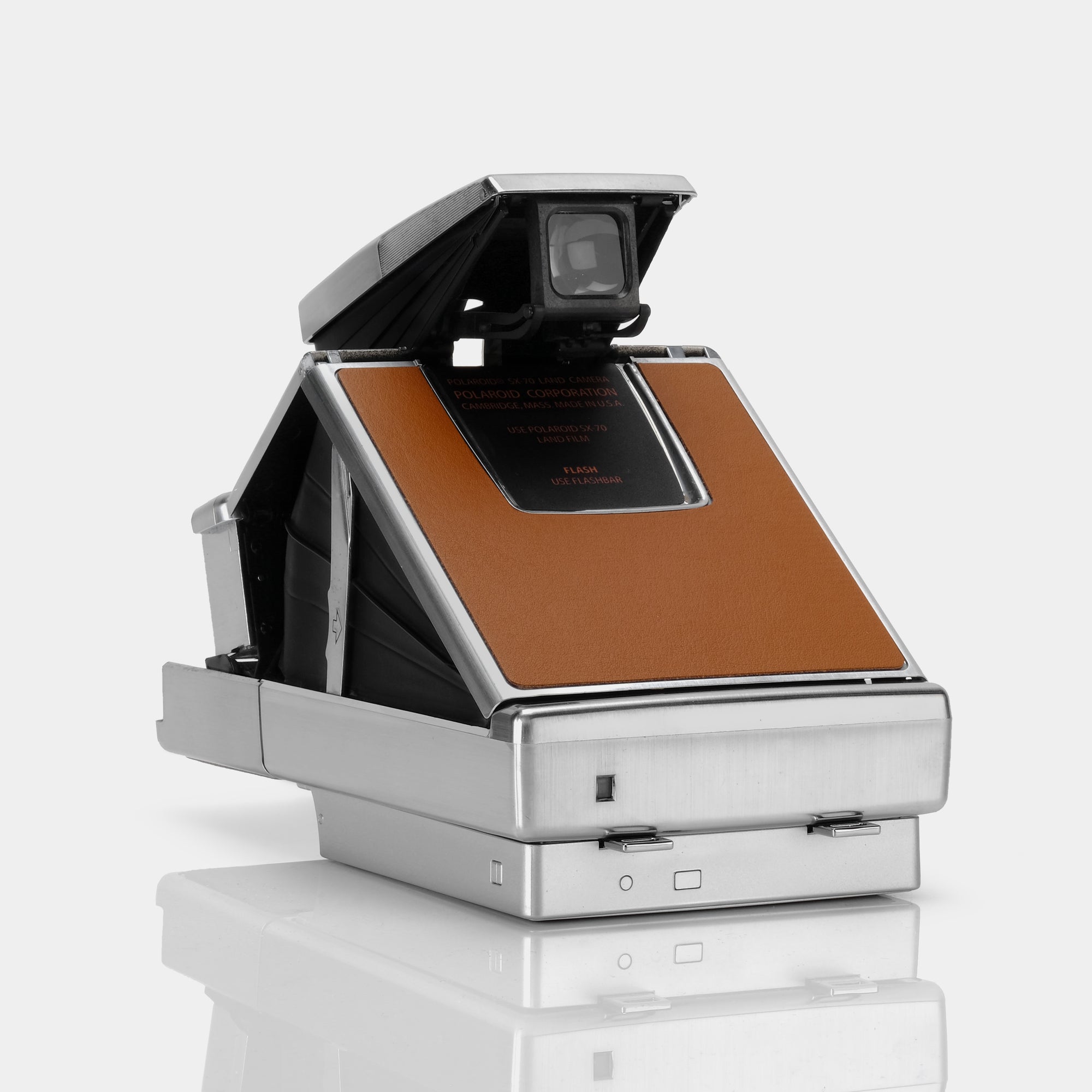 Tripod Mount and Strap Lugs for Folding Cameras - Chrome