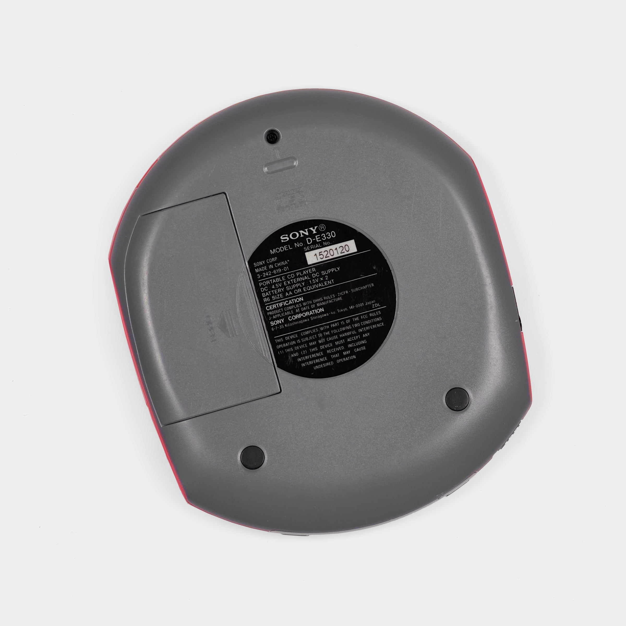 Sony Walkman D-E330 Pink Portable CD Player