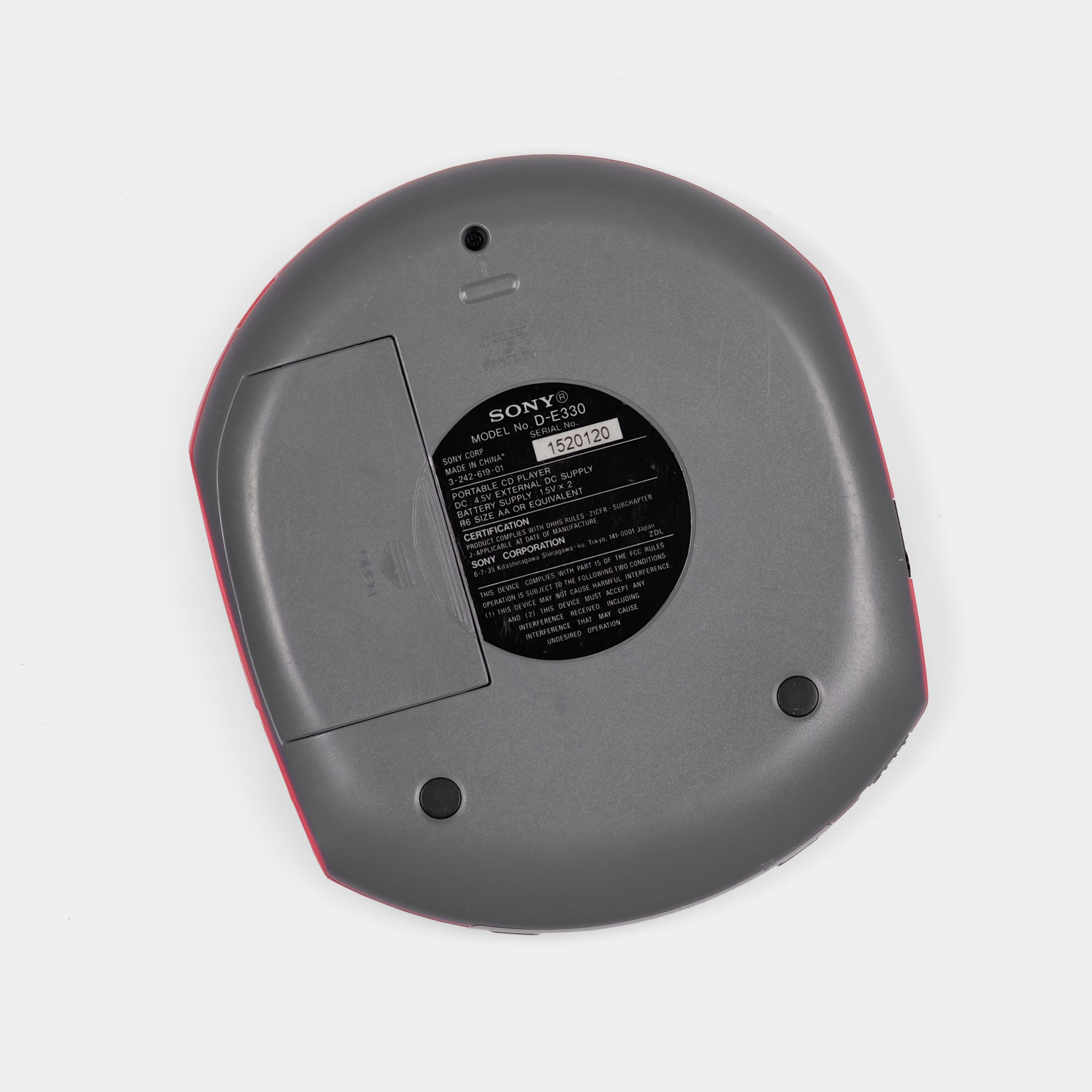 Sony Walkman D-E330 Pink Portable CD Player