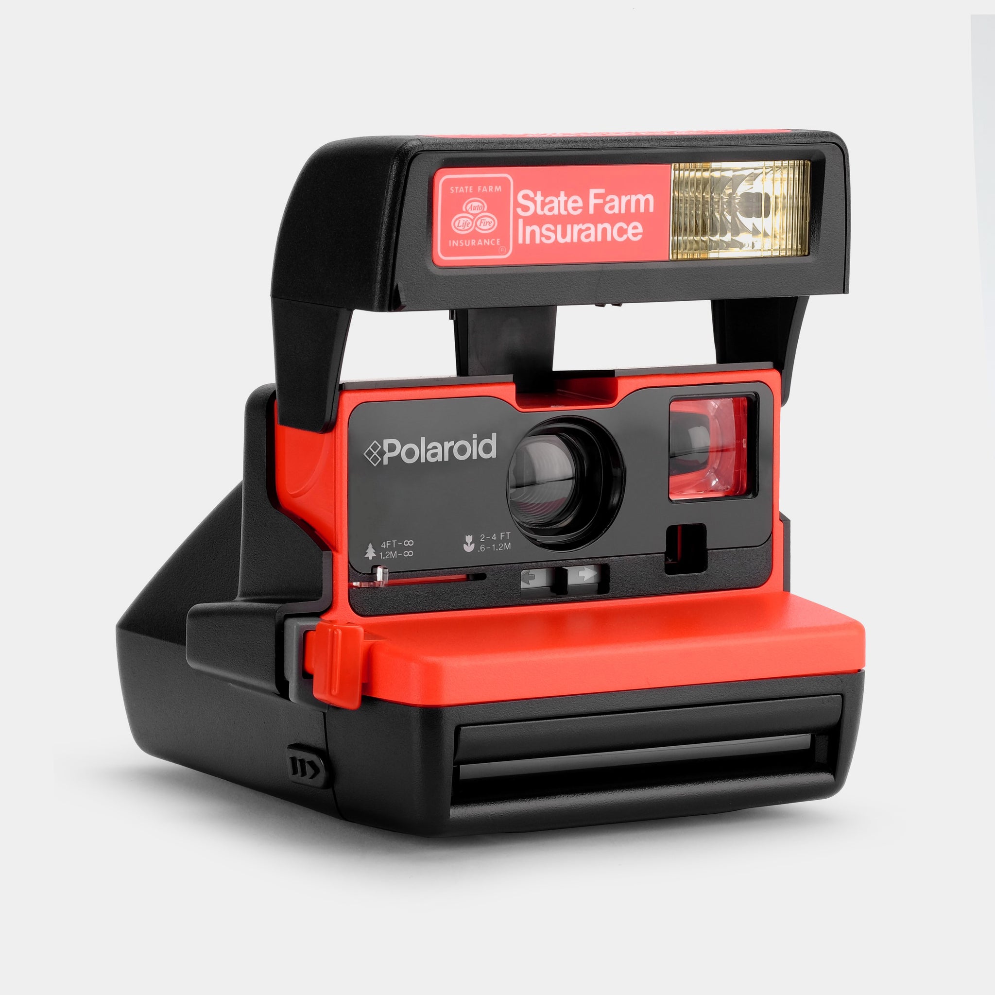Polaroid 600 State Farm Insurance Red Instant Film Camera