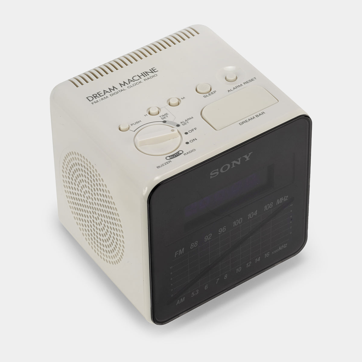 Sony Dream Machine ICF-C10W Alarm Clock and Radio