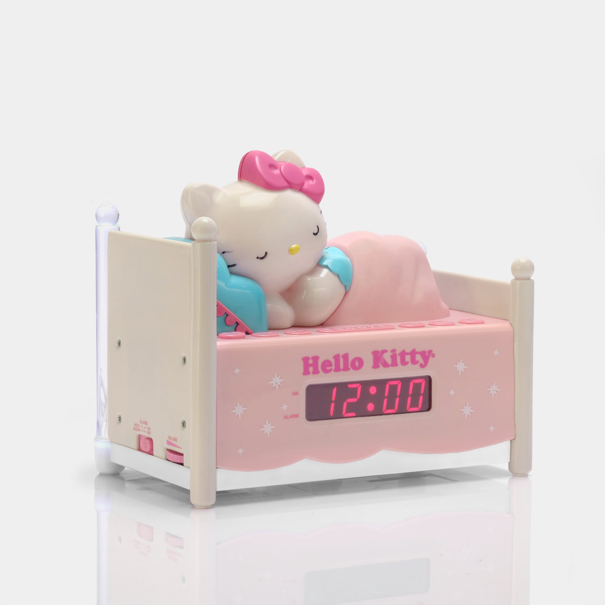 Hello Kitty KT2052 Sleeping Kitty Alarm Clock Radio