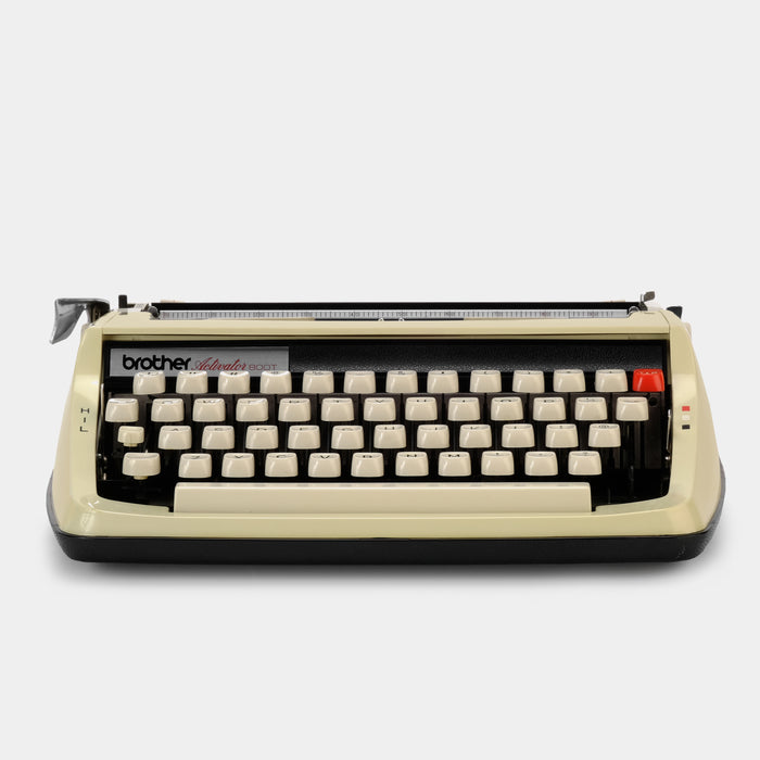 Brother Activator 800T Beige Manual Typewriter and Case