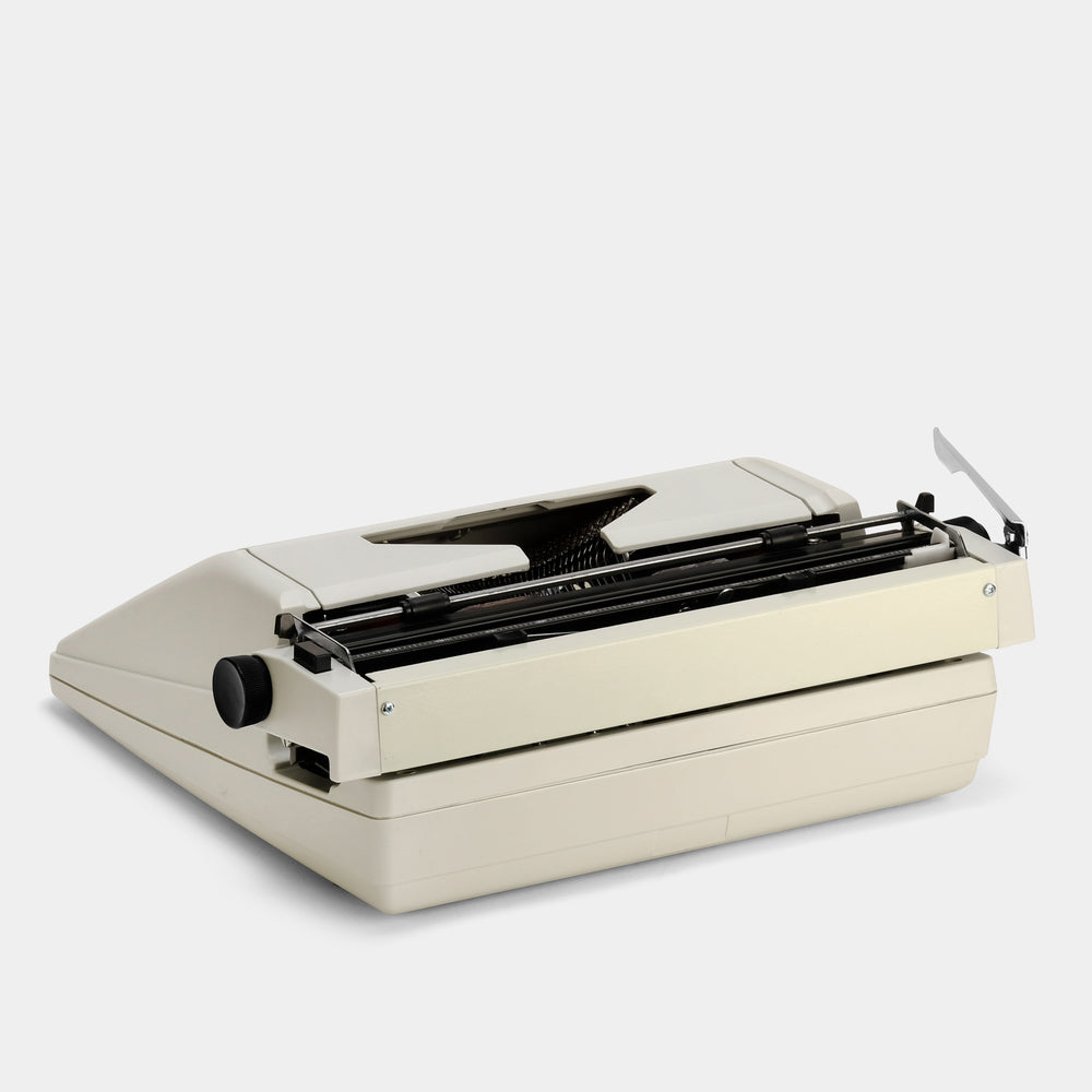 The Vermont Country Store Cream Manual Typewriter and Case