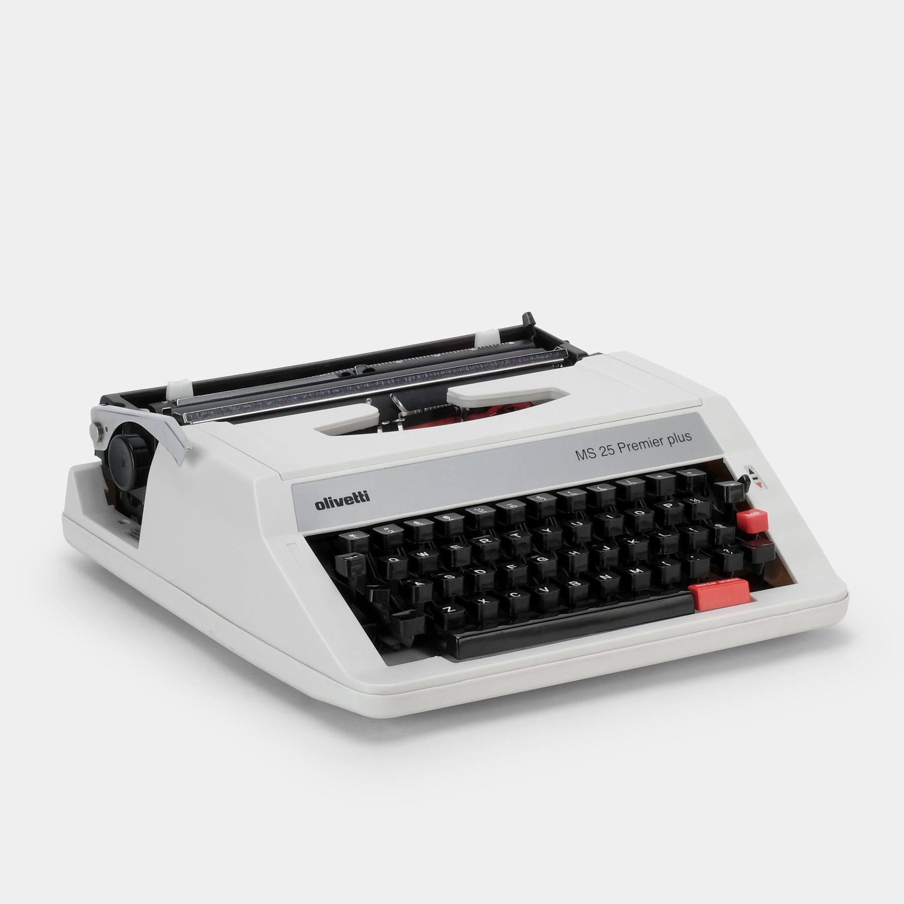 Olivetti MS 25 Premier Plus Ivory Manual Typewriter and Case