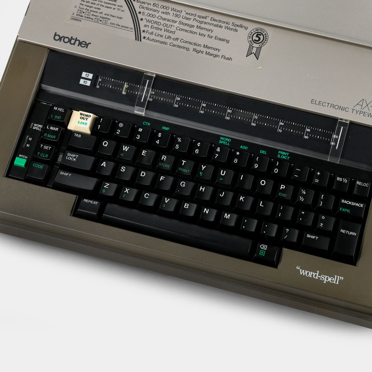 Brother AX-20 Electronic Typewriter