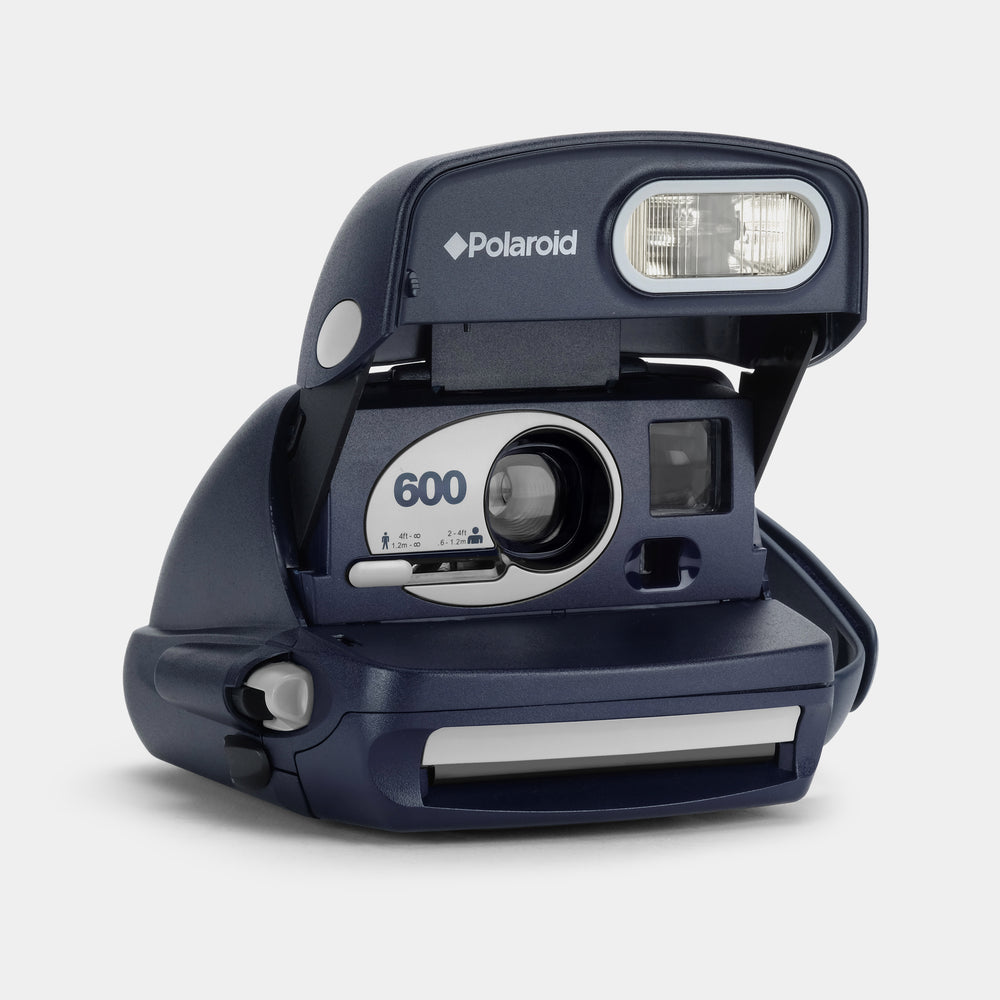 Polaroid 600 Express Blue with Grey "Jameson Irish Whiskey" Instant Fi