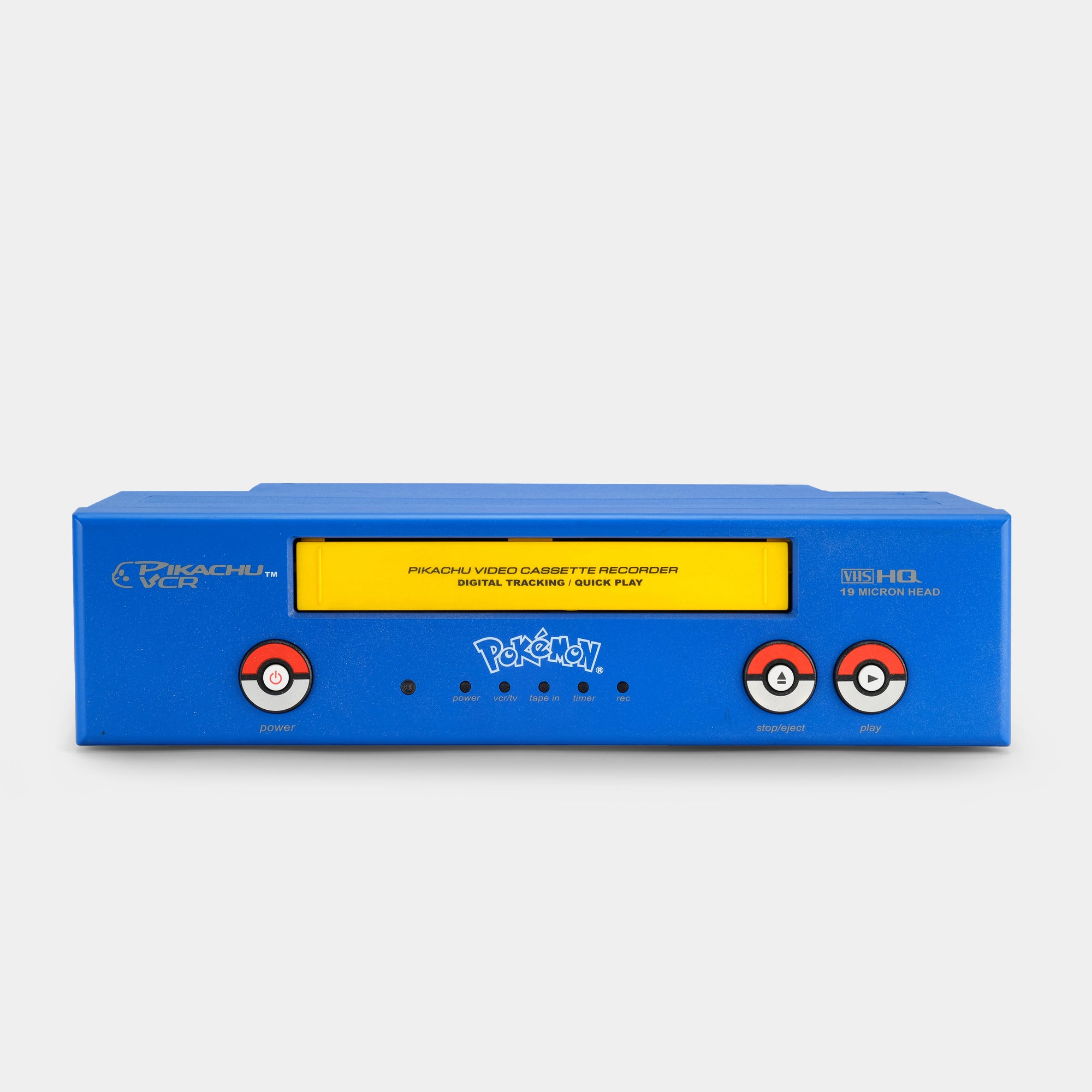 Pokémon Pikachu PK240D VCR VHS Player