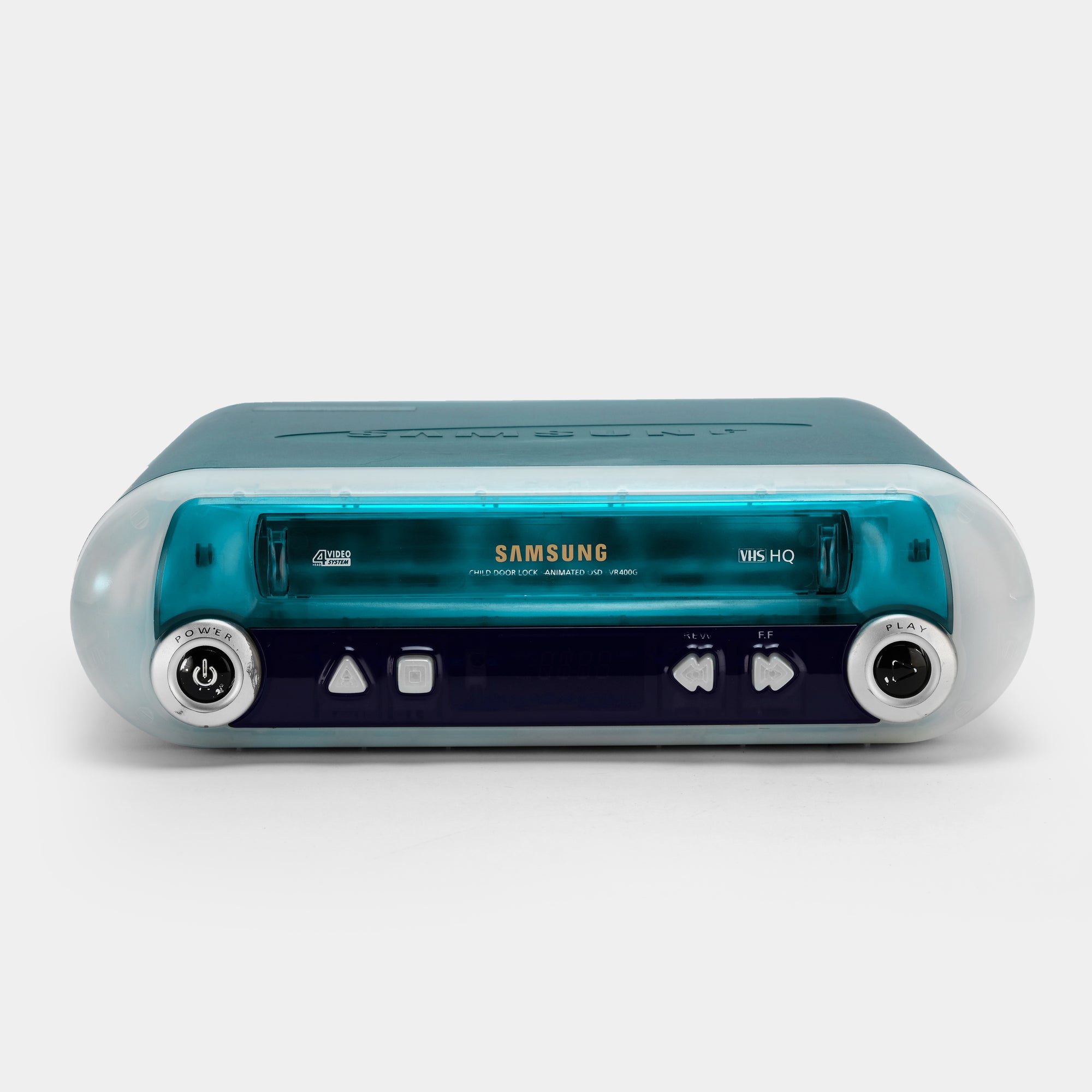 Samsung VR400G Transparent Blue VCR VHS Player