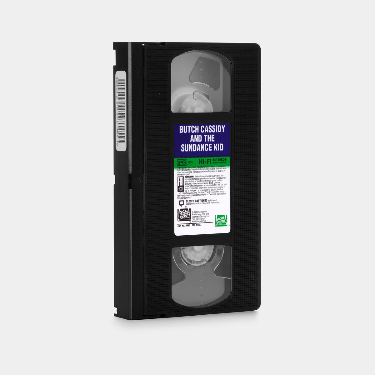 Butch Cassidy And The Sundance Kid VHS Tape