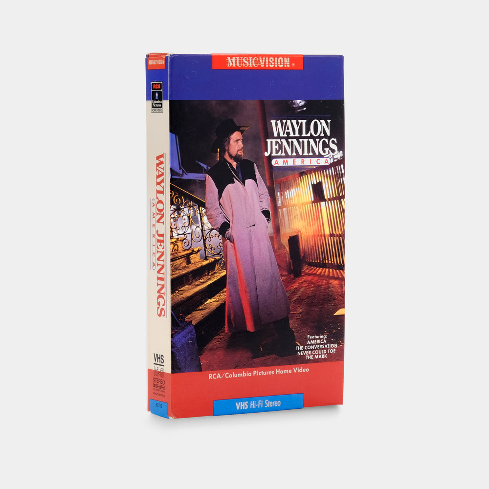 Waylon Jennings America VHS Tape