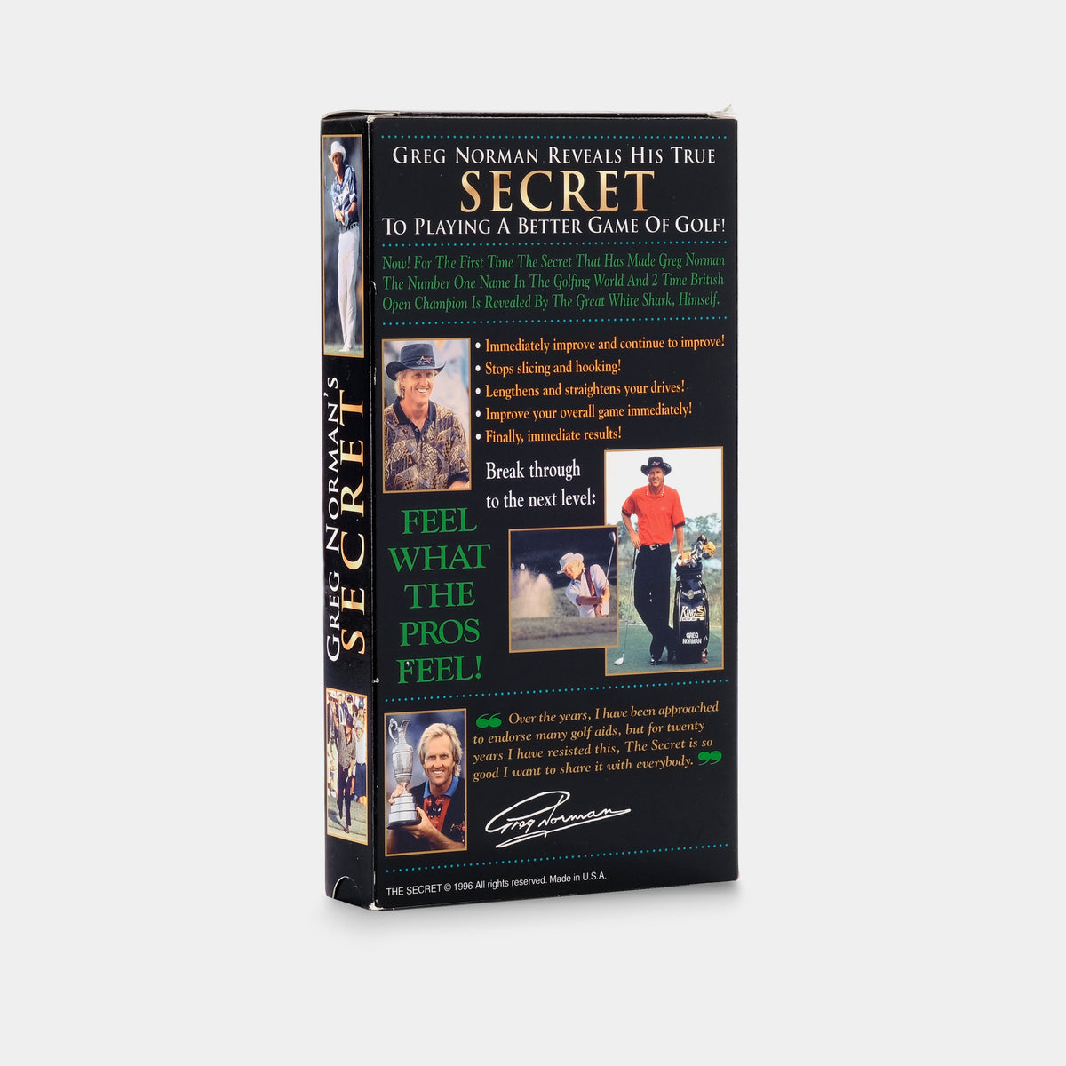 Greg Norman's Secret VHS Tape
