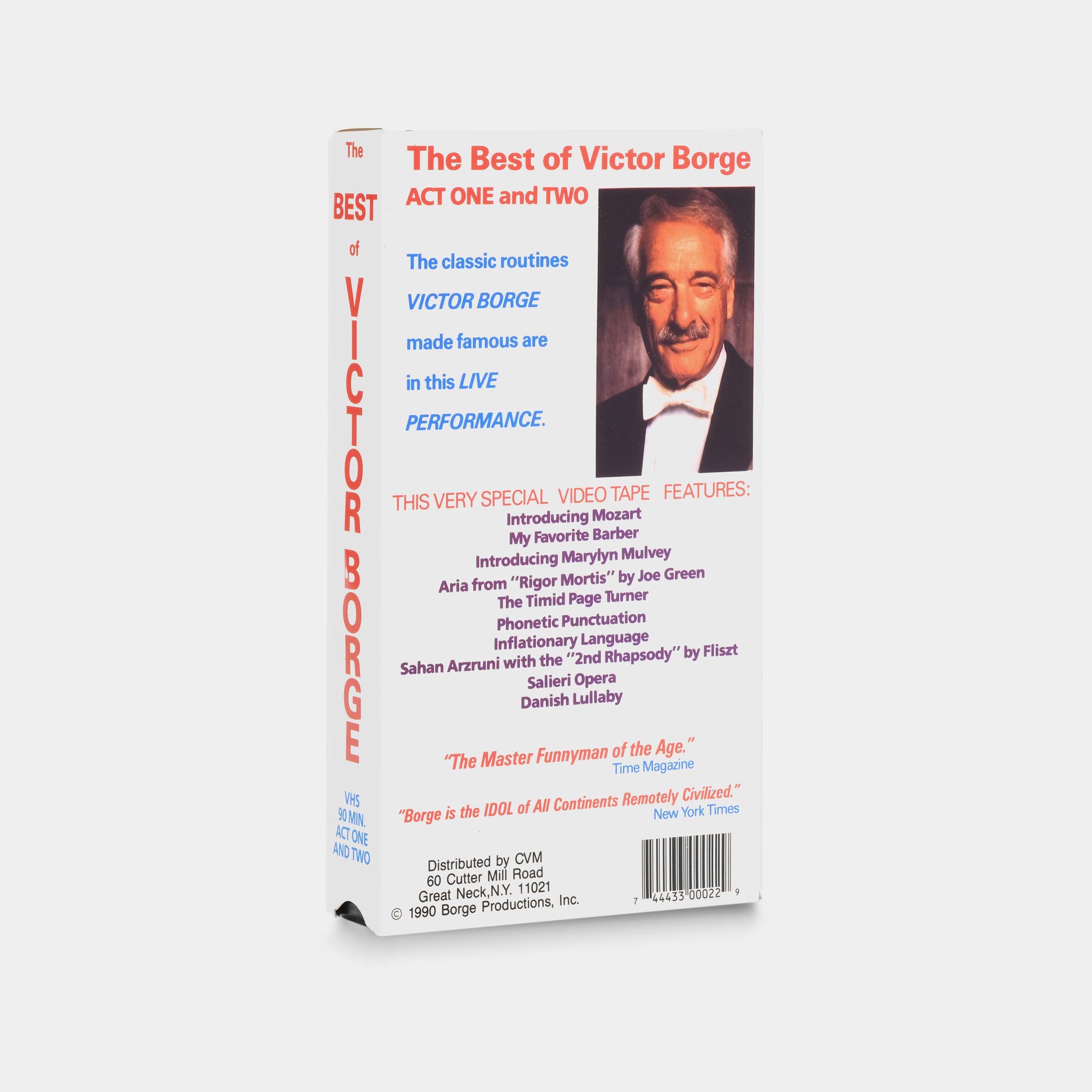The Best Of Victor Borge VHS Tape