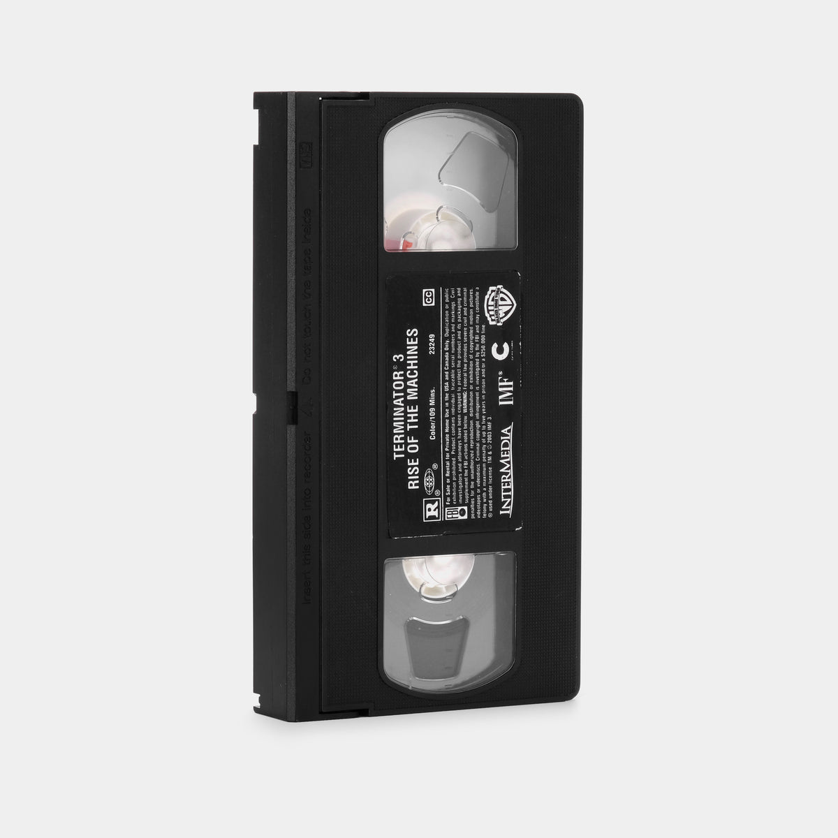 Terminator 3: Rise Of The Machines VHS Tape