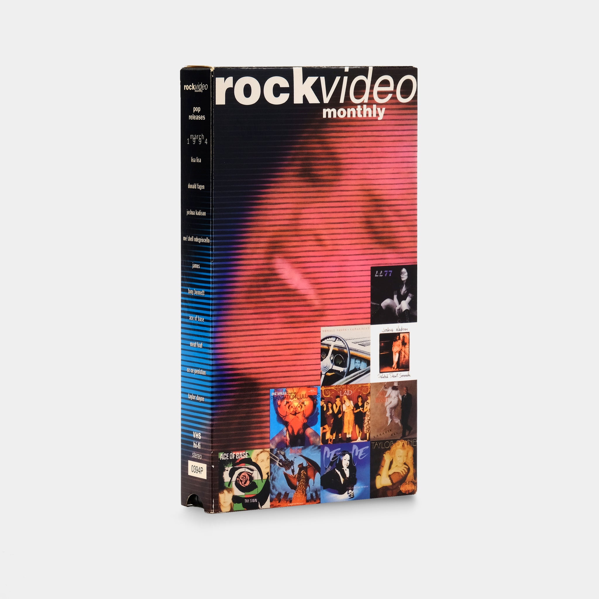 RockVideo Monthly - Pop Releases March 1994 VHS Tape