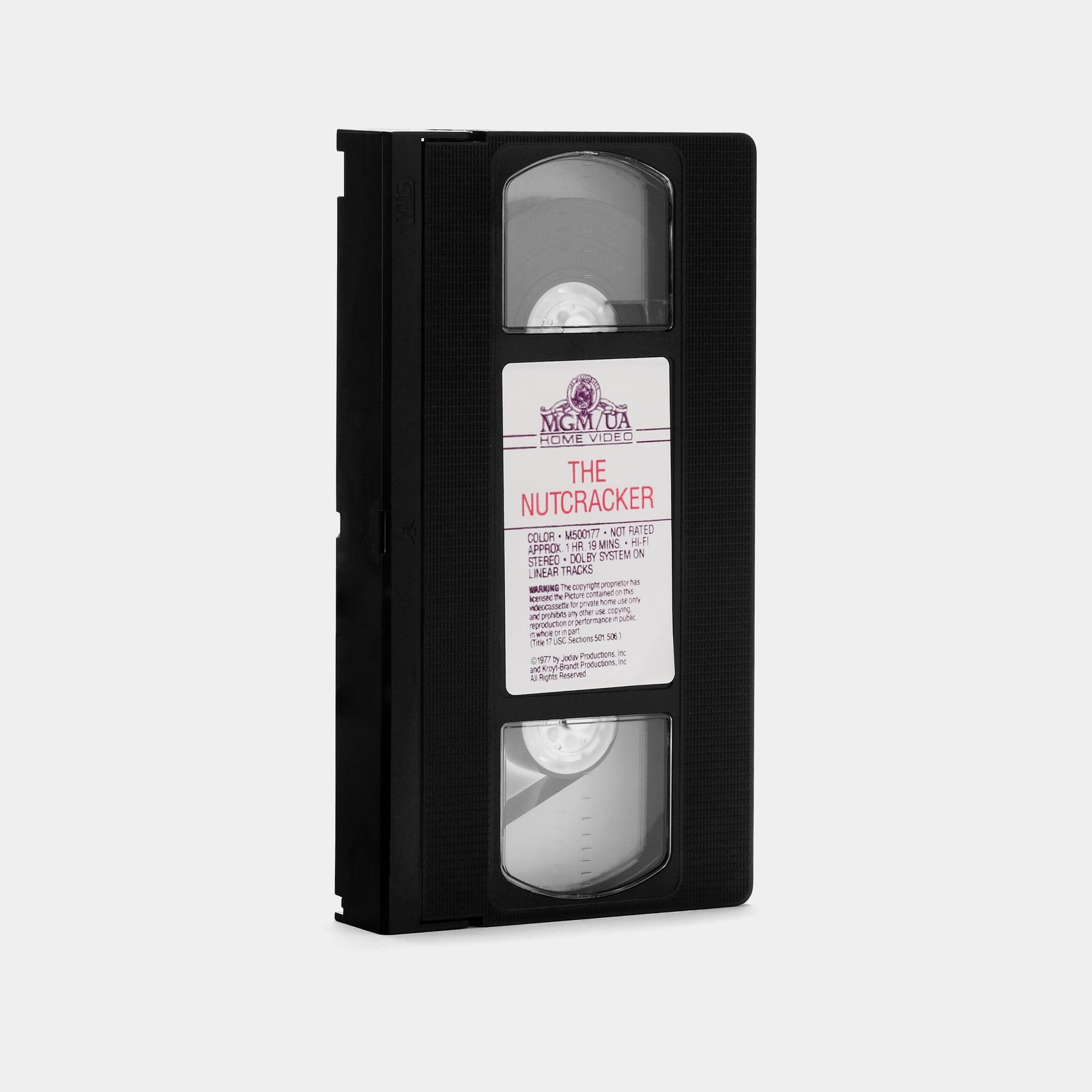 The Nutcracker VHS Tape