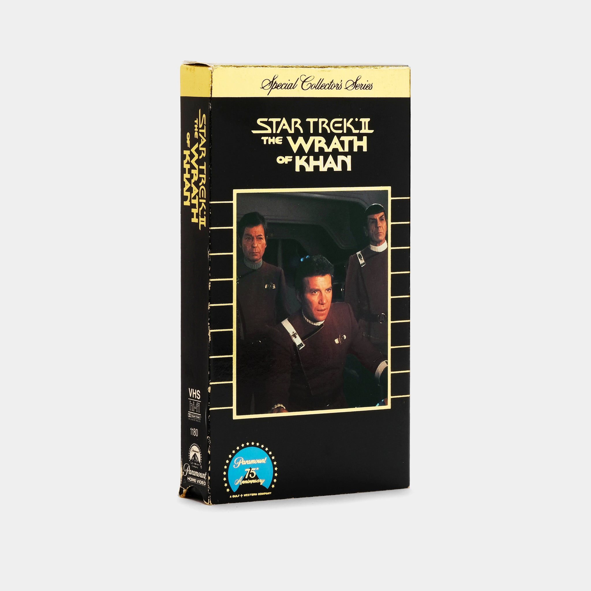 Star Trek II: The Wrath of Khan VHS Tape