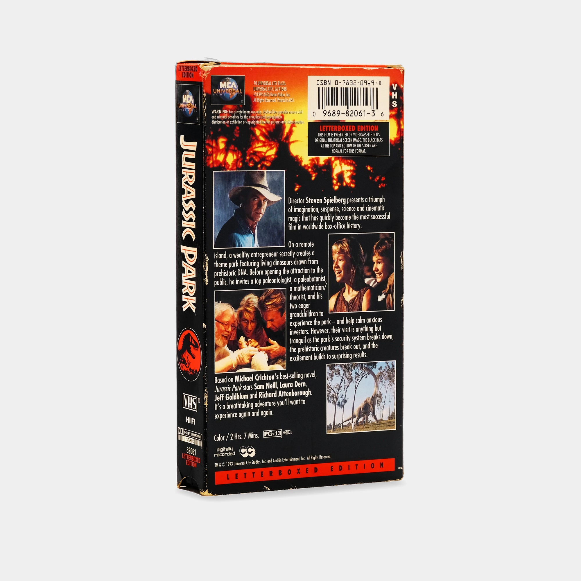 Jurassic Park (Letterboxed Edition) VHS Tape