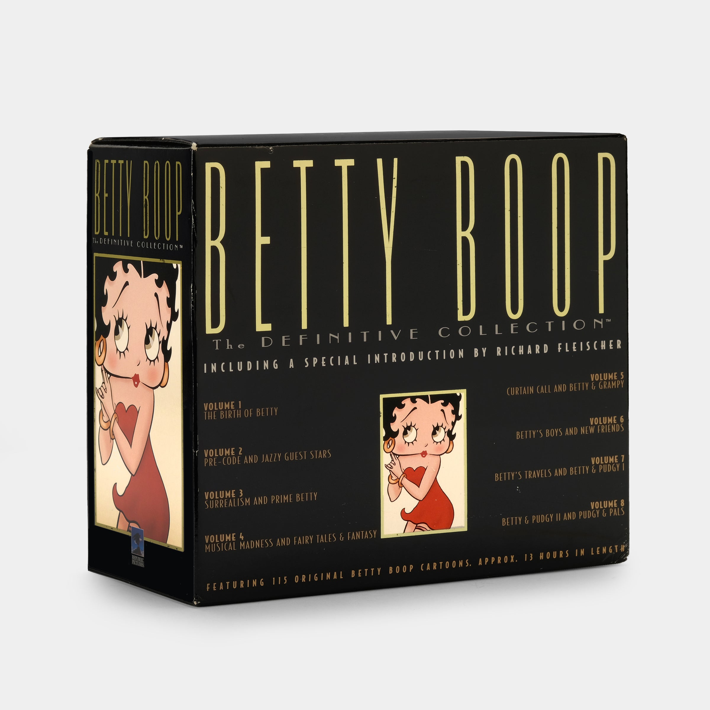 Betty Boop: The Definitive Collection VHS Tape Set