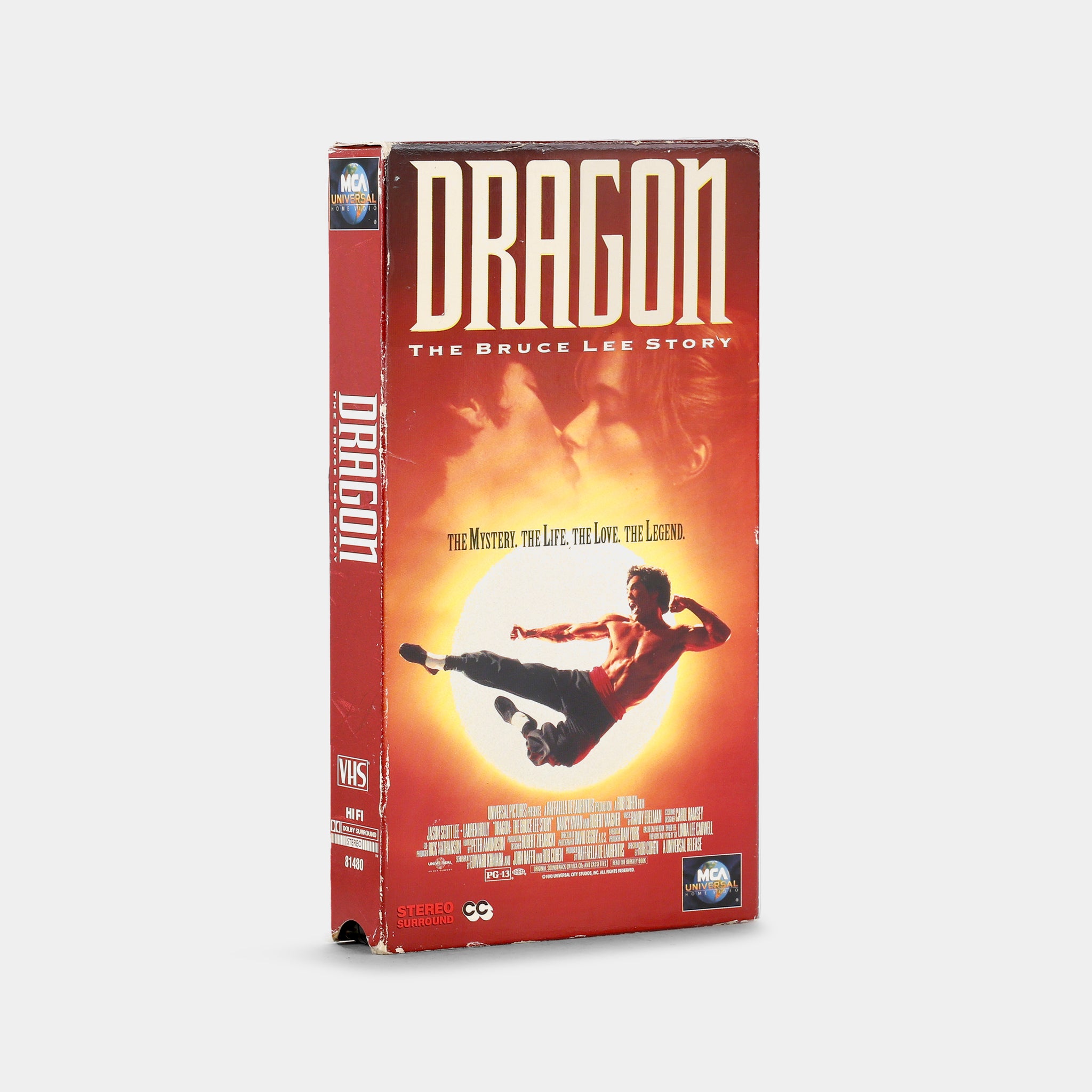 Dragon: The Bruce Lee Story VHS Tape