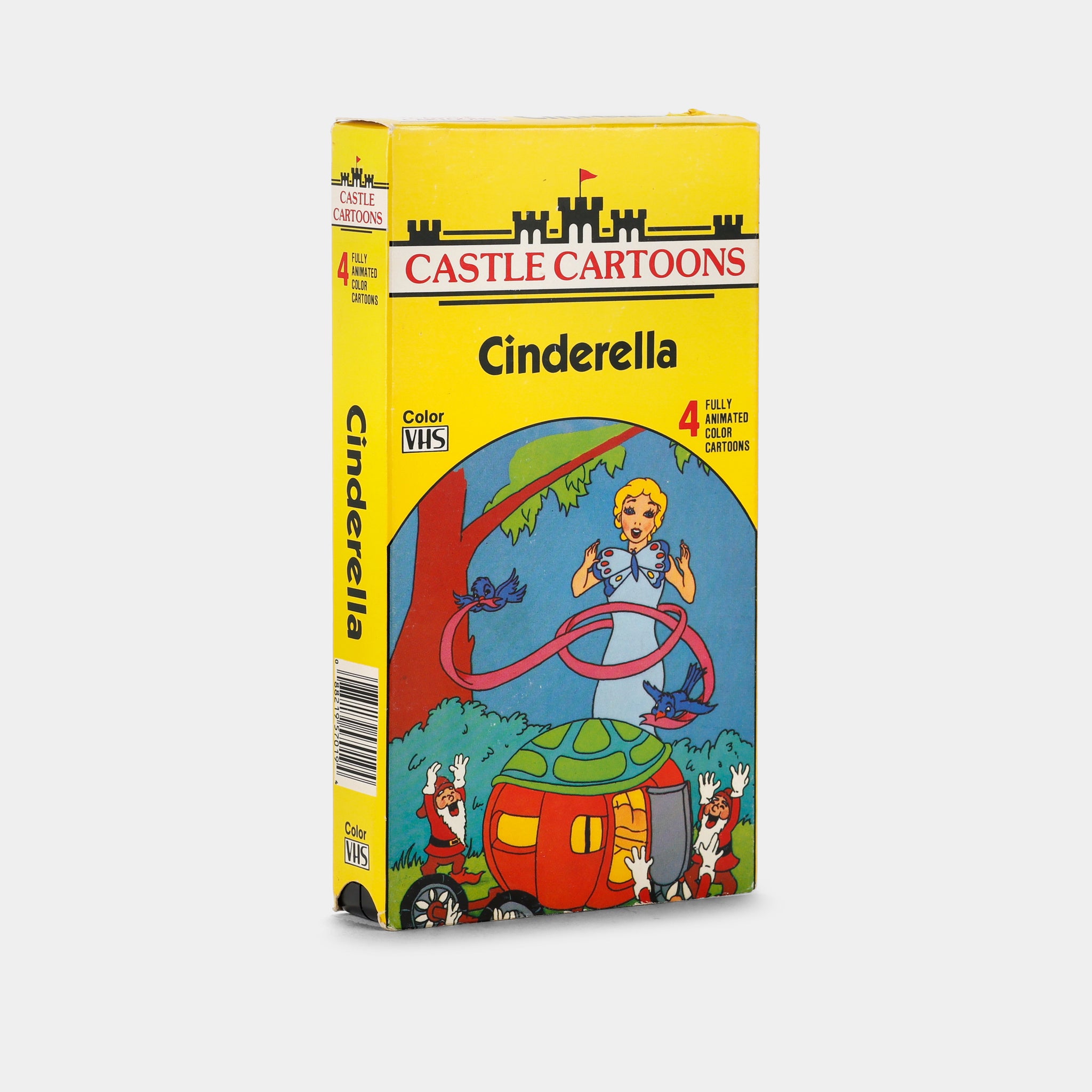 Castle Cartoons: Cinderella VHS Tape