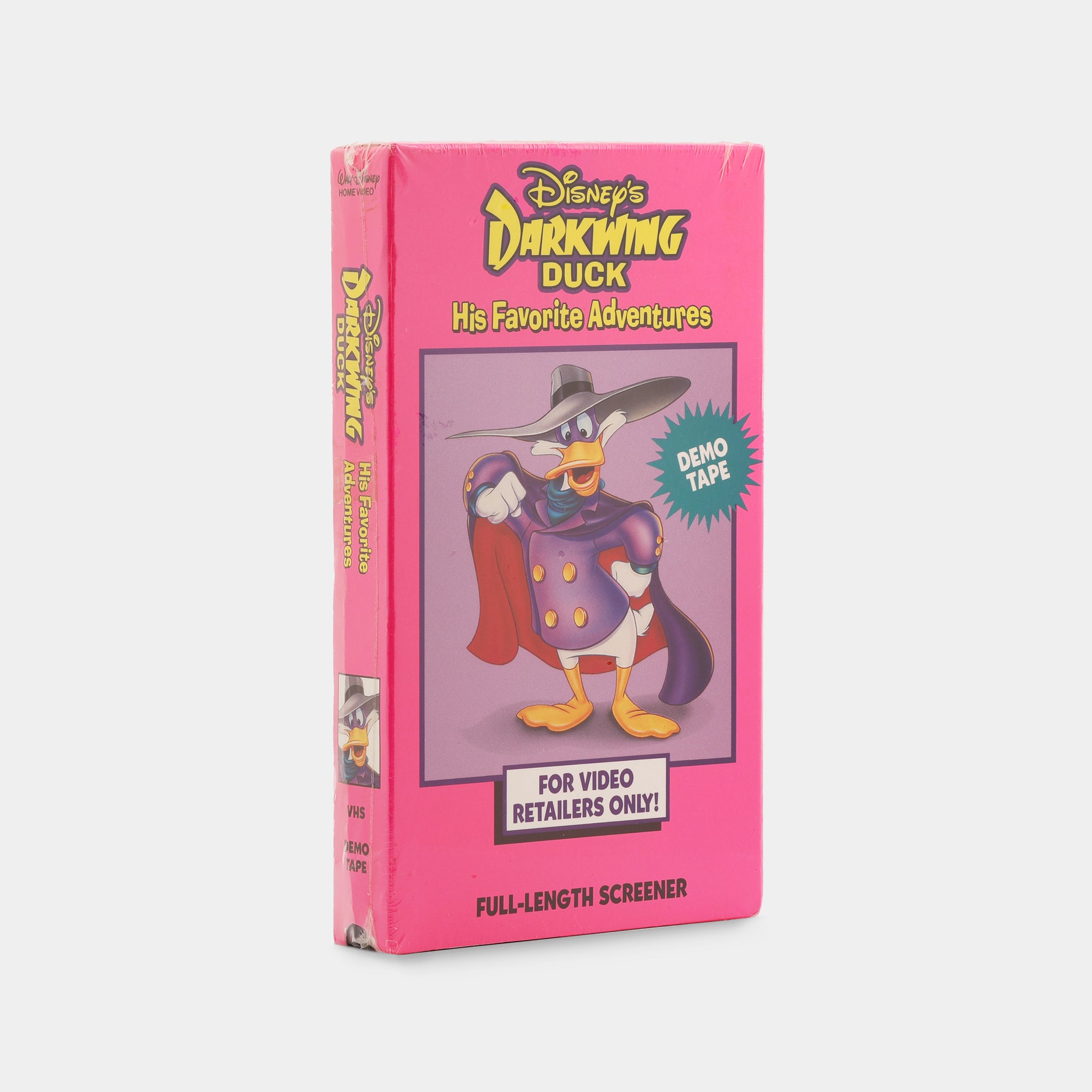 Disney's Darkwing Duck: His Favorite Adventures (Sealed) VHS Tape