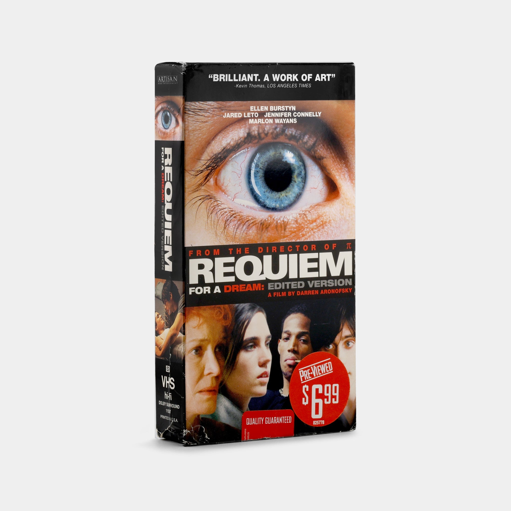 Requiem for a Dream VHS Tape