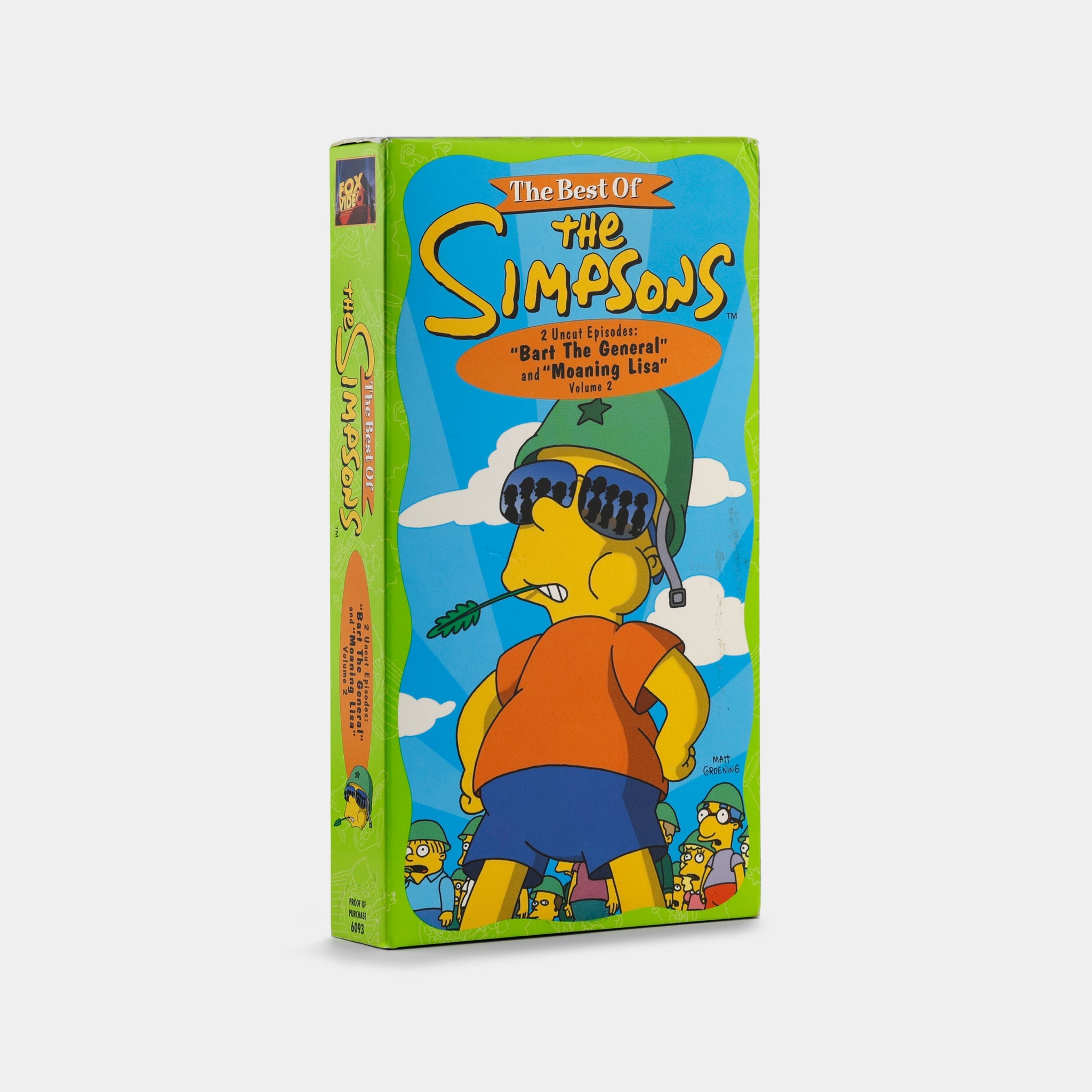 The Best of The Simpsons: Volume 2 VHS Tape