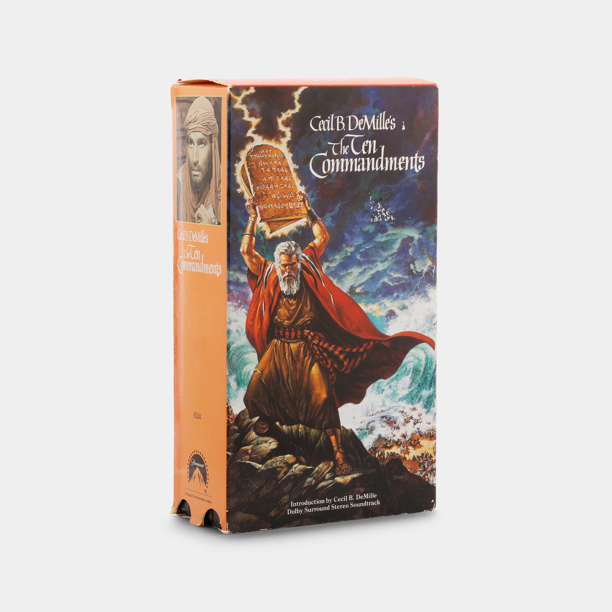 The Ten Commandments VHS Tape