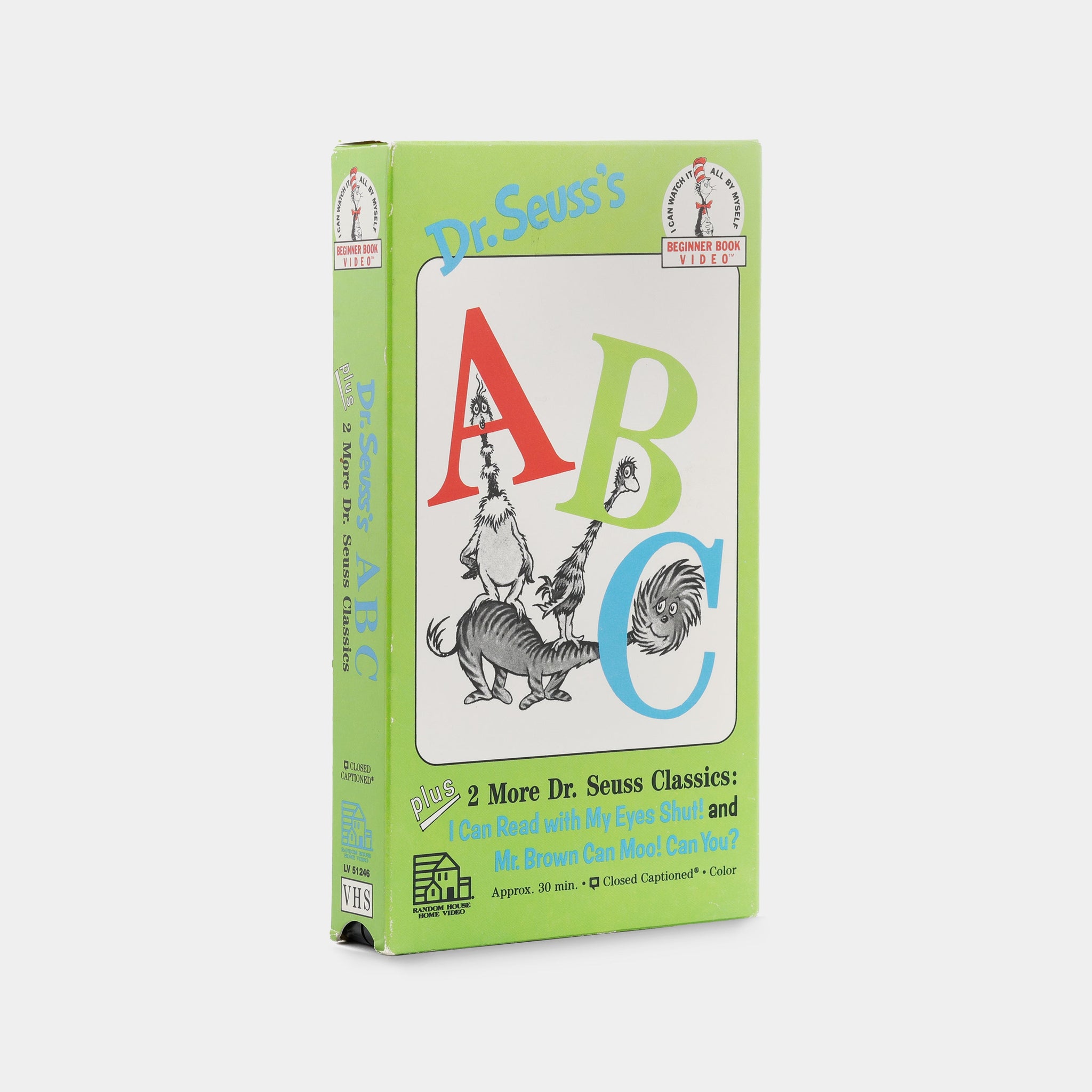 Dr. Seuss' ABC VHS Tape