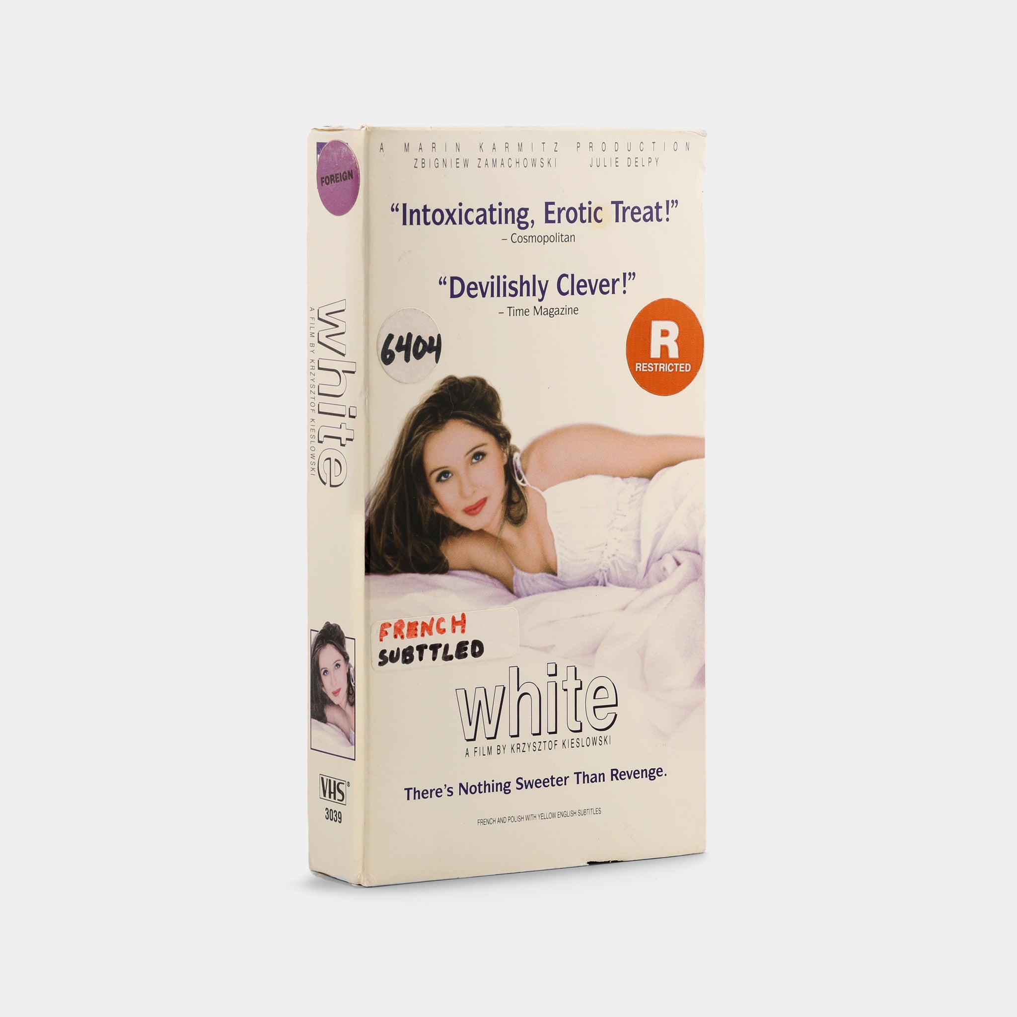 Three Colors: White VHS Tape