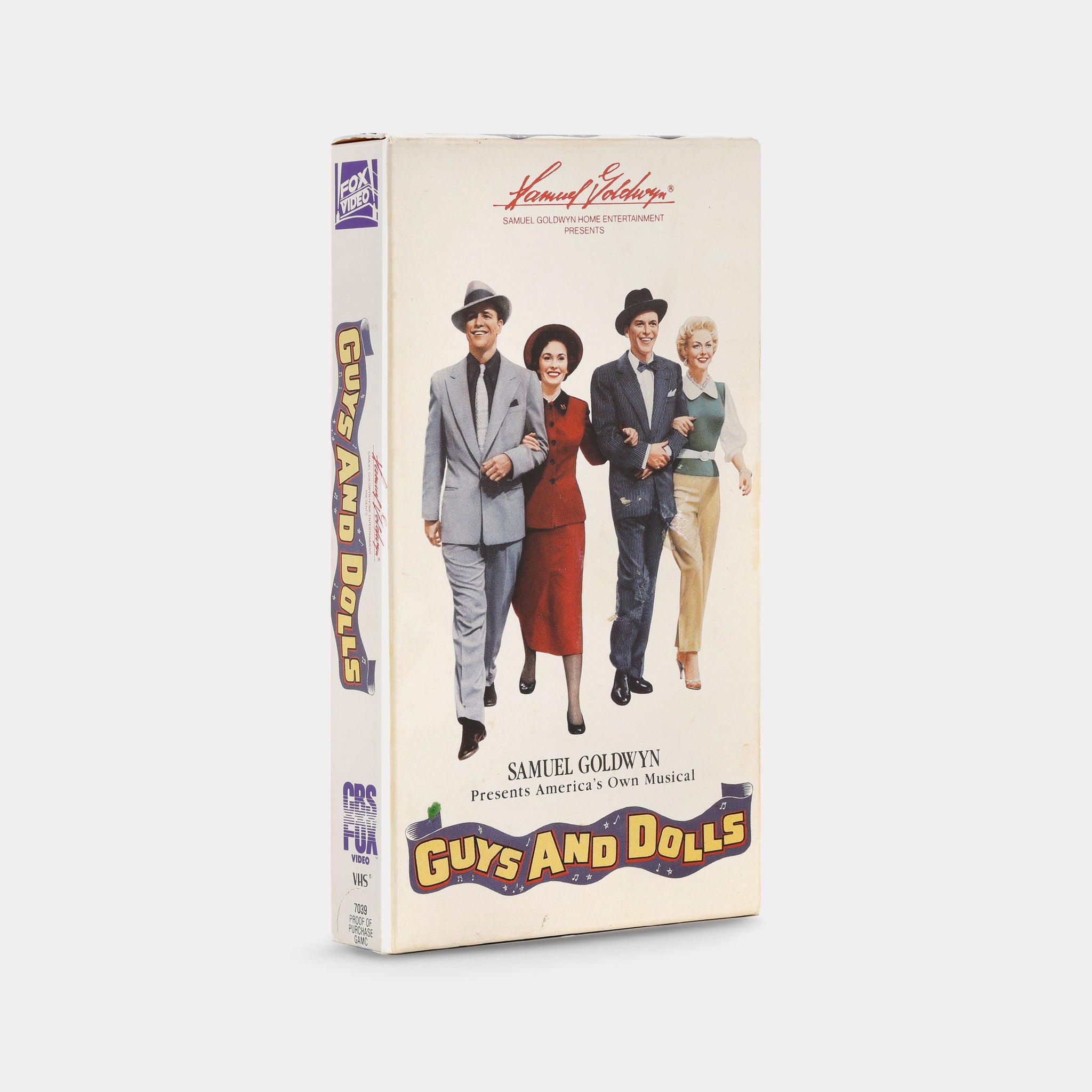 Guys and Dolls VHS Tape