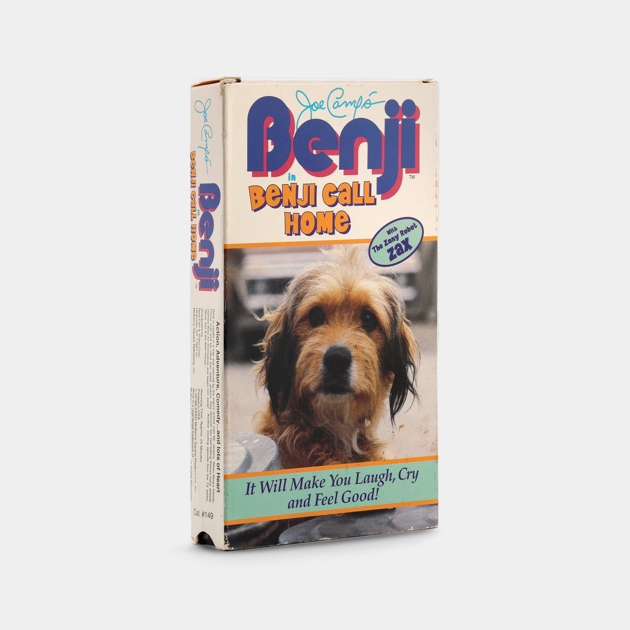 Benji, Zax & The Alien Prince: Benji Call Home / Puppy Love VHS Tape
